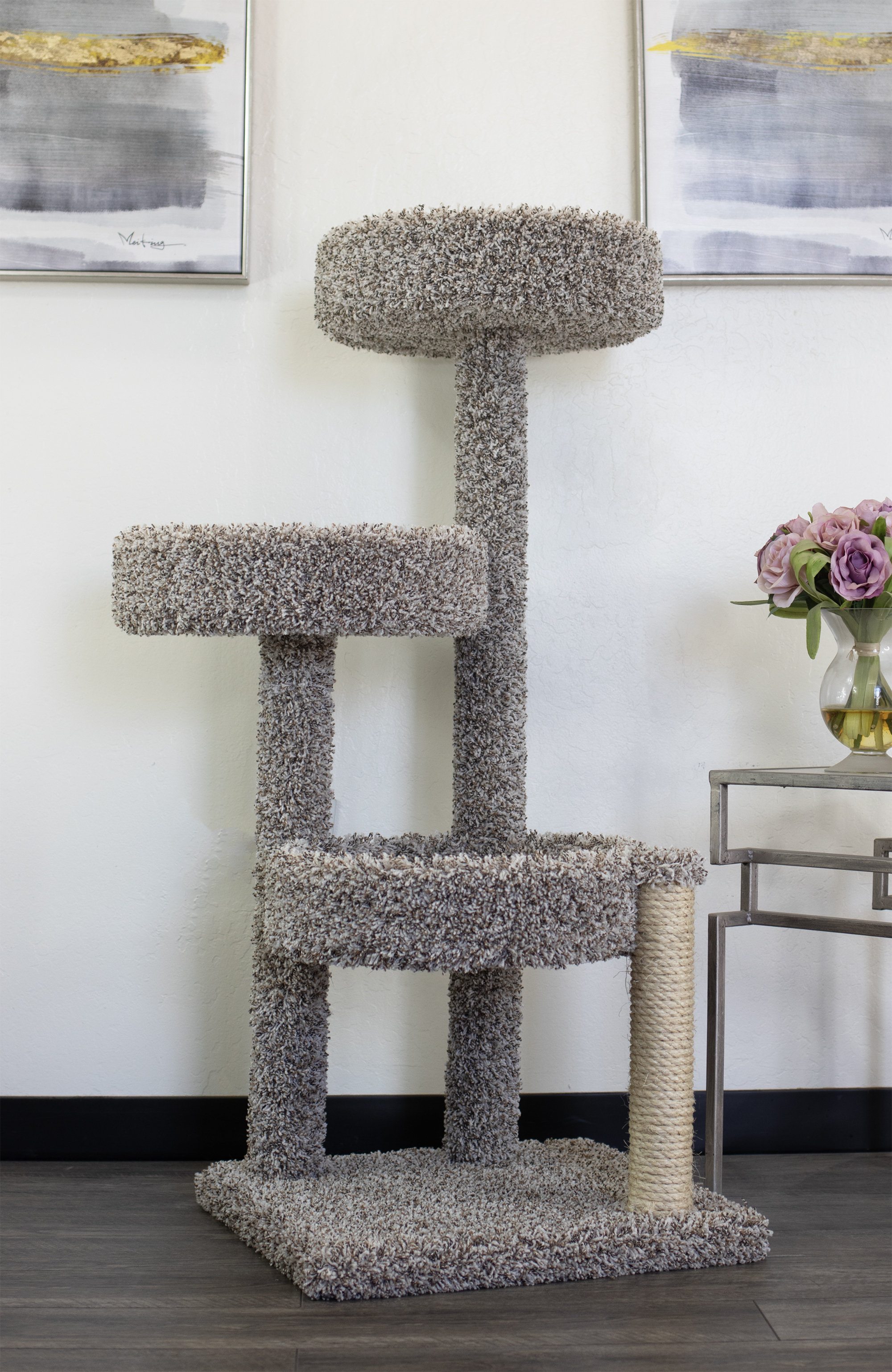 New Cat Condos 47" Cat Tree & Reviews | Wayfair