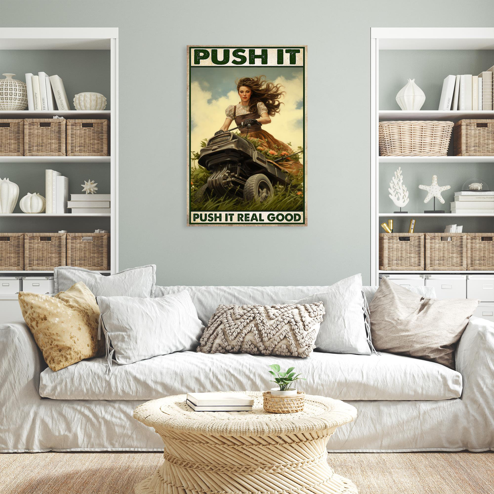 Trinx Push It Push It Real Good - 1 Piece Rectangle Grap Push It Push ...