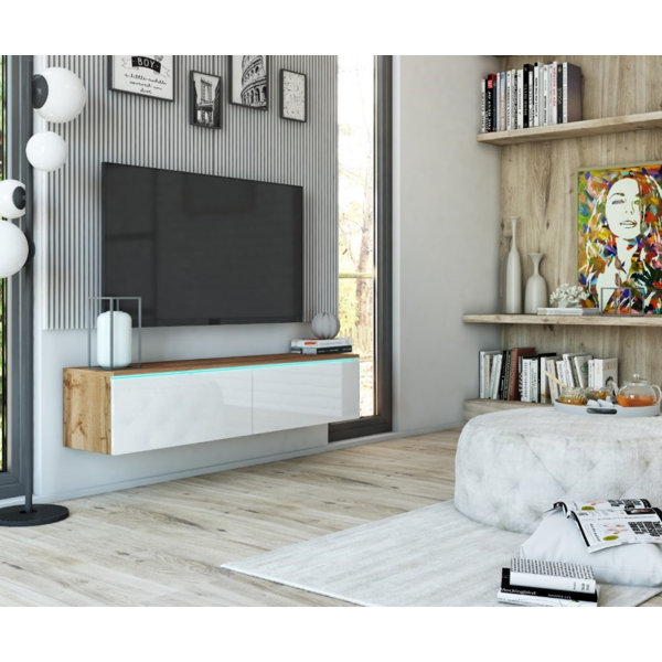Wade Logan Brummitt Floating TV Stand for TVs up to 78" | Wayfair.co.uk