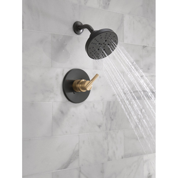 Delta Nicoli Single-Function Shower Faucet Set, Shower Trim Kit with ...