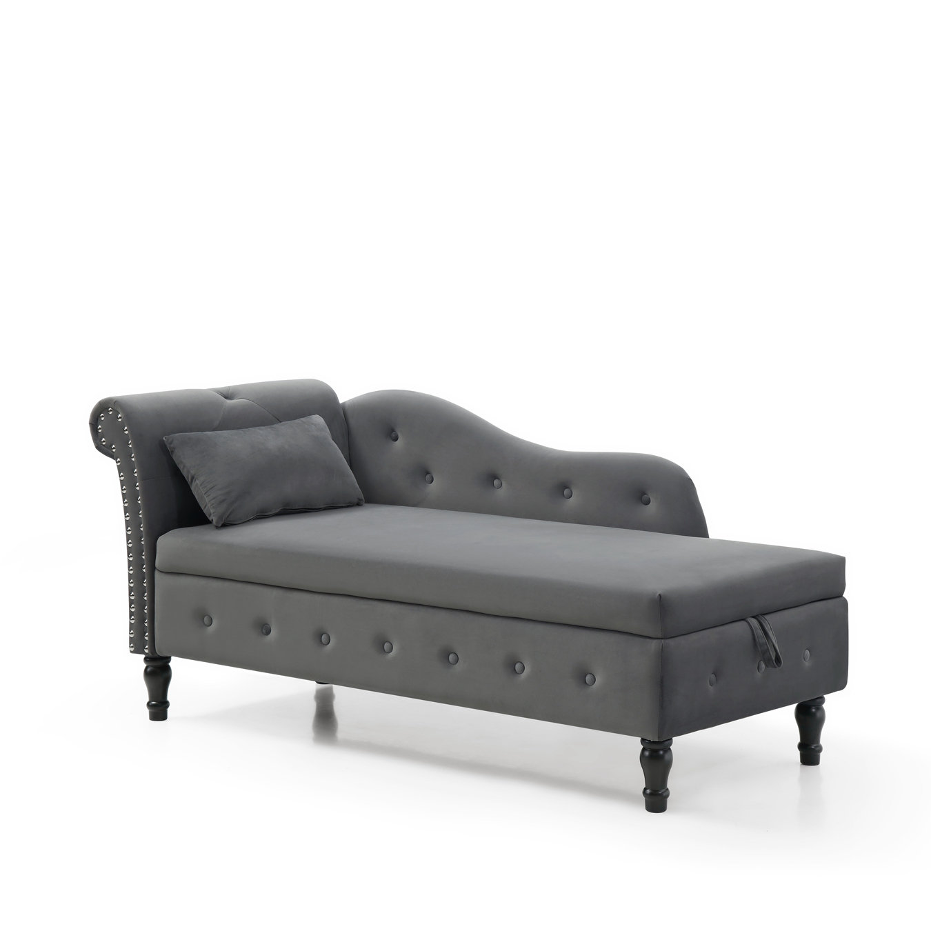 House of Hampton® 60.02'' Velvet Sofa Chaise Sofa Lougue Sofa Sleeper ...