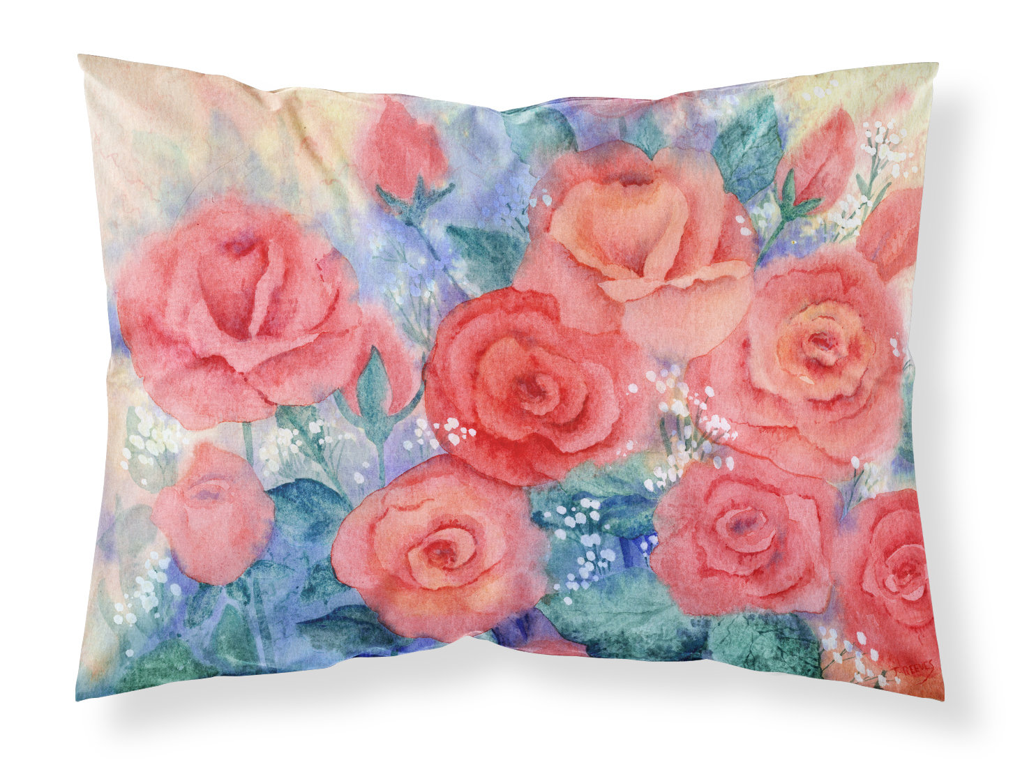 Caroline's Treasures Roses Pillowcase | Wayfair