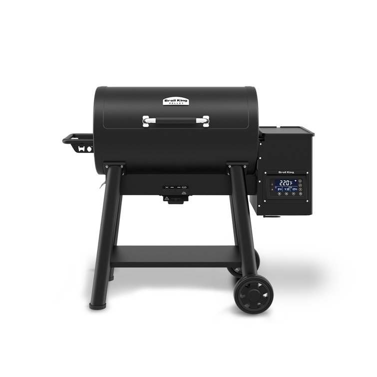Broil King Crown Pellet 500 Grill and Smoker in Black & Reviews | Wayfair