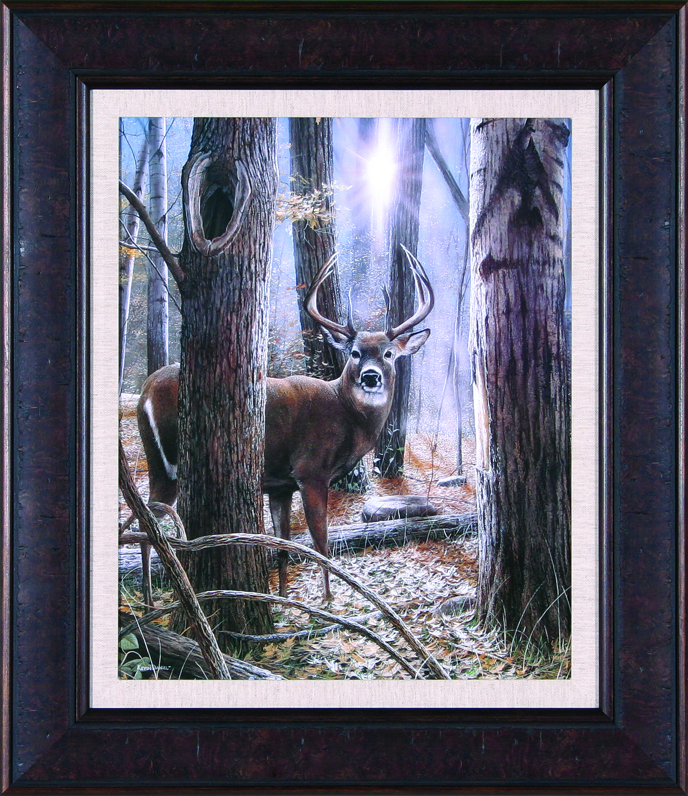 Art Effects Glimpse of Power by Kevin Daniel Framed Graphic Art | Wayfair