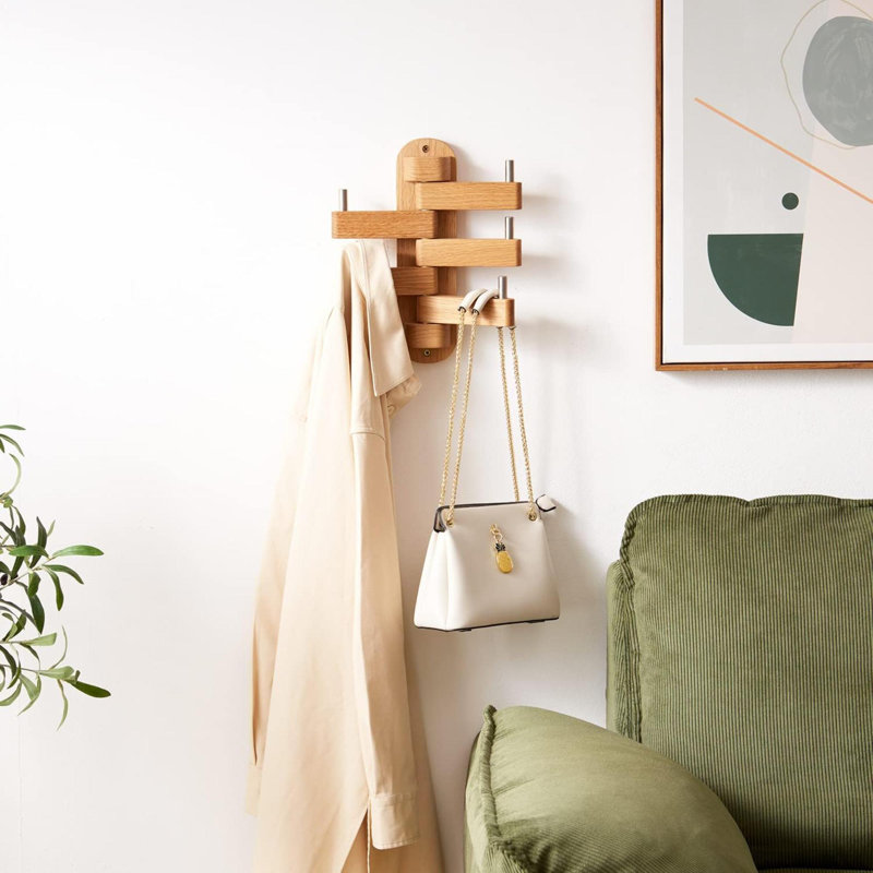 Hokku Designs Mahsiah 5 - Hook Coat Rack | Wayfair