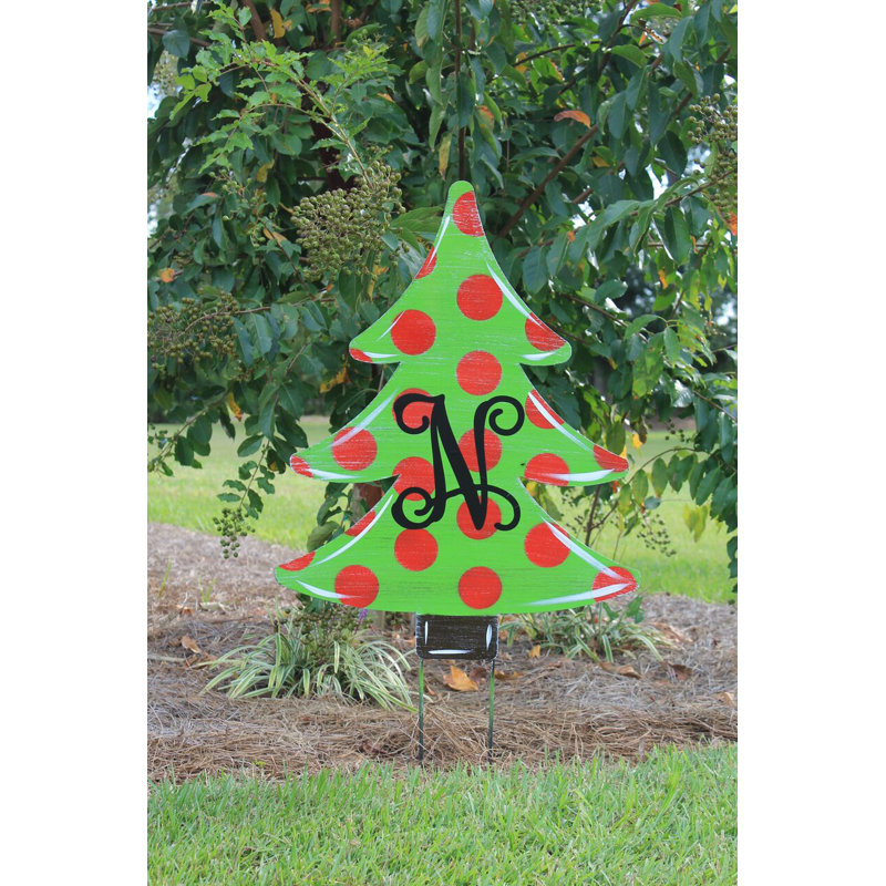 Southern Steel Designs Christmas Tree Yard Garden Stake & Reviews | Wayfair