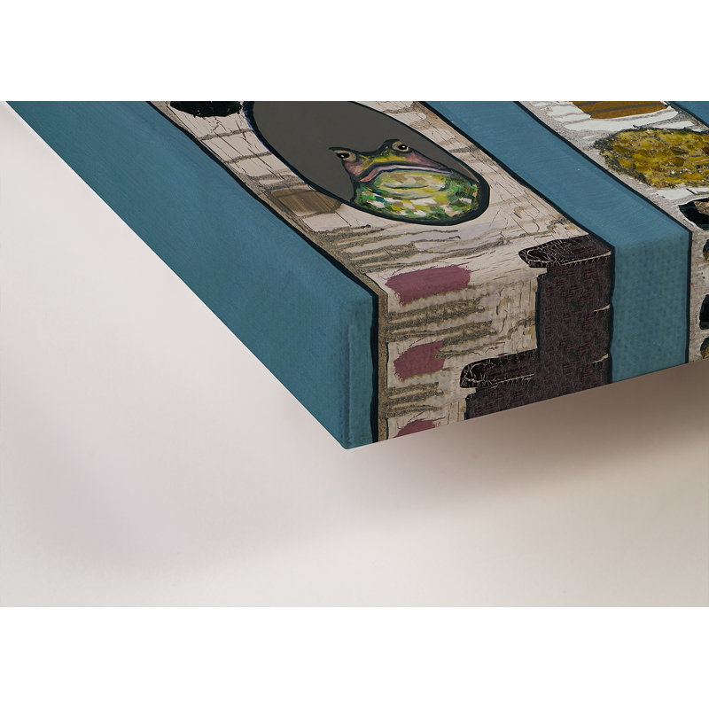 Ebern Designs Tree Homes On Canvas by Eli Halpin Print & Reviews | Wayfair