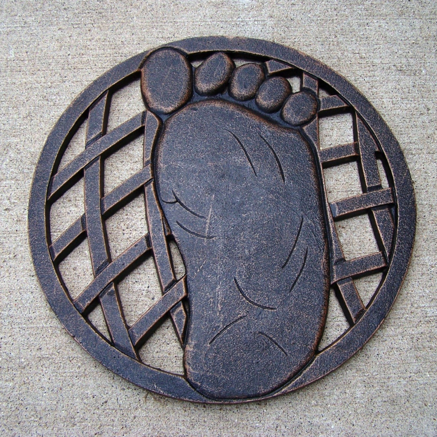 Oakland Living Foot Stepping Stone Wall Décor | Wayfair