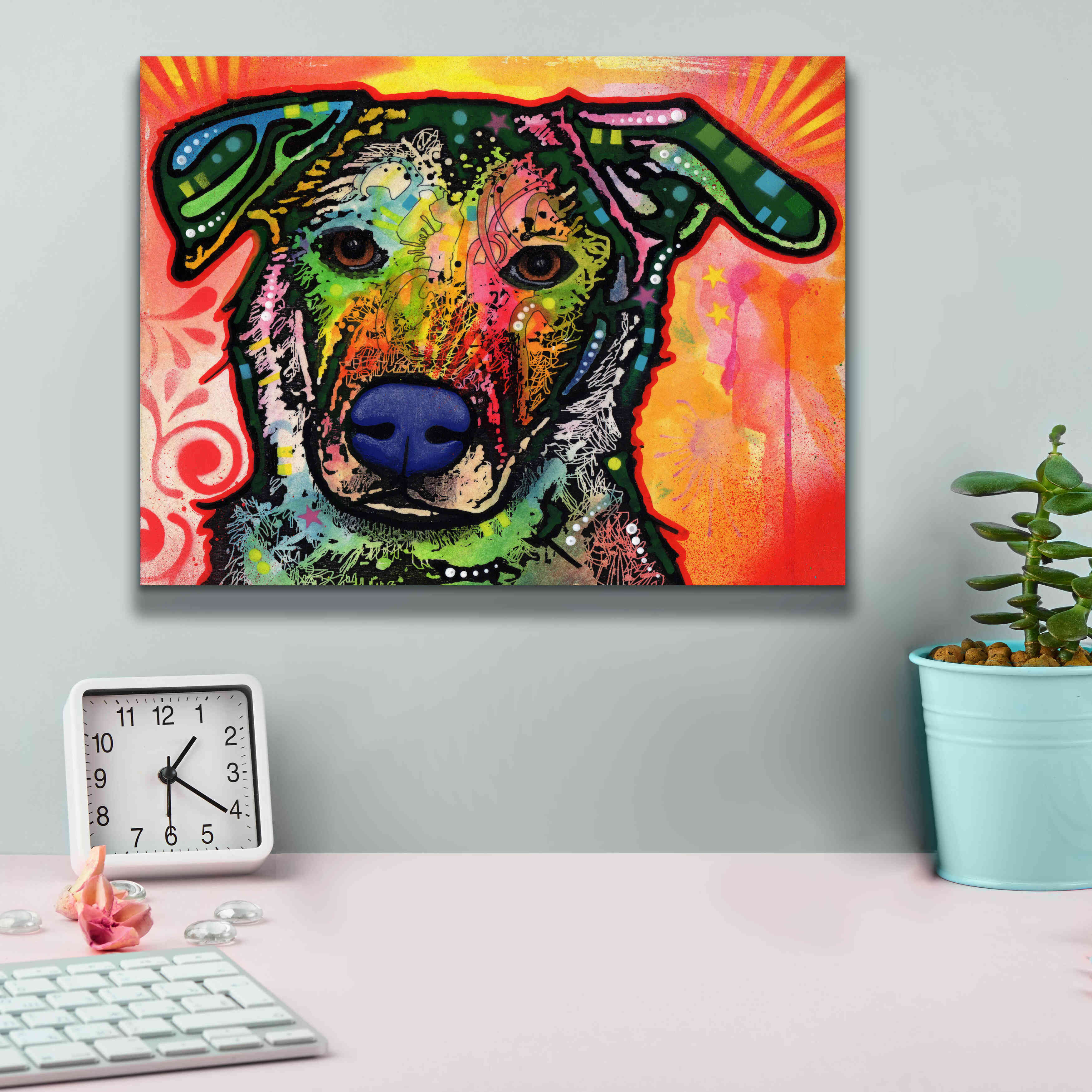 Red Barrel Studio® Epic Graffiti 'Crystal' By Dean Russo, Giclee Canv ...