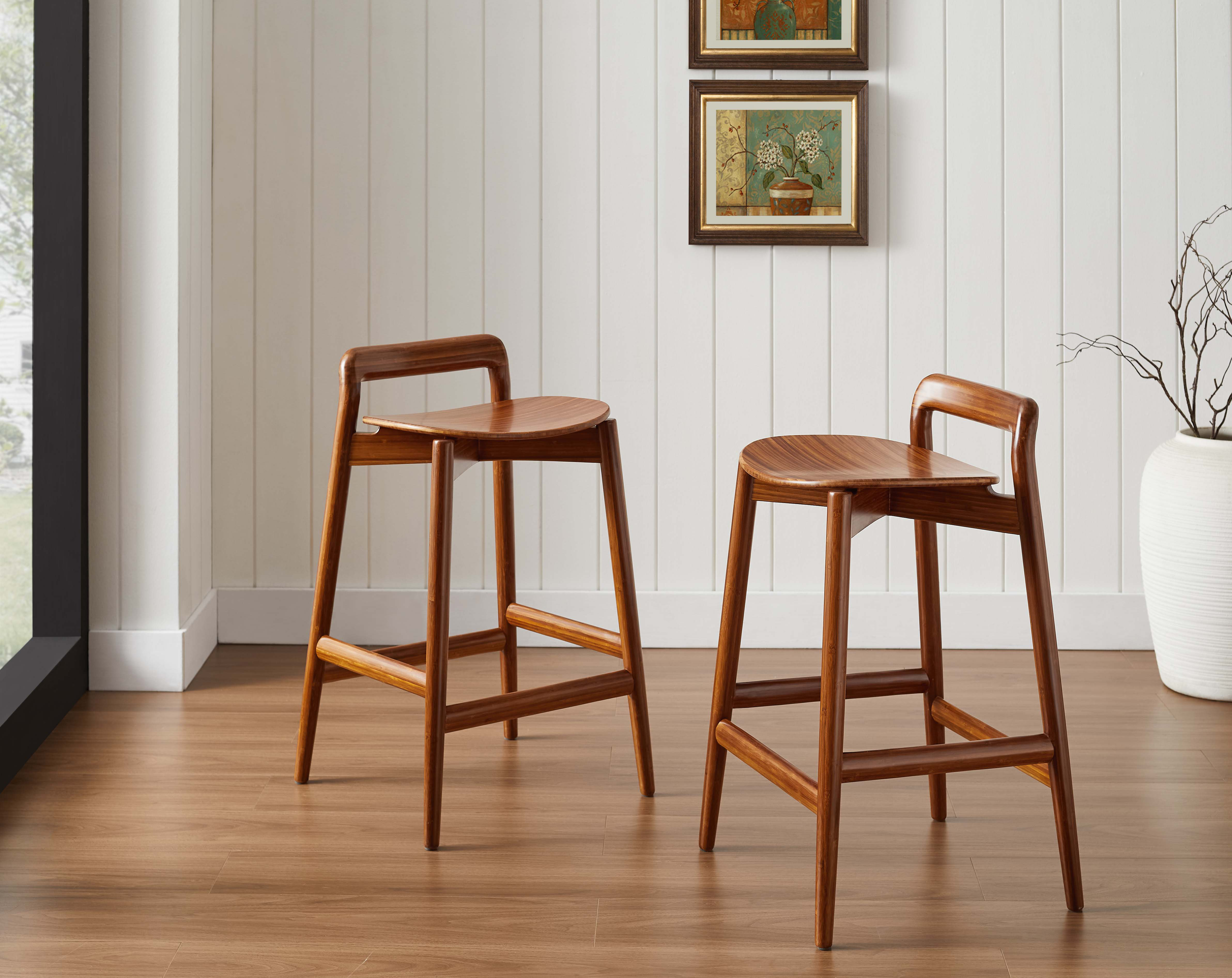 Corrigan Studio® Ariel Counter Height Stool, Copper | Wayfair