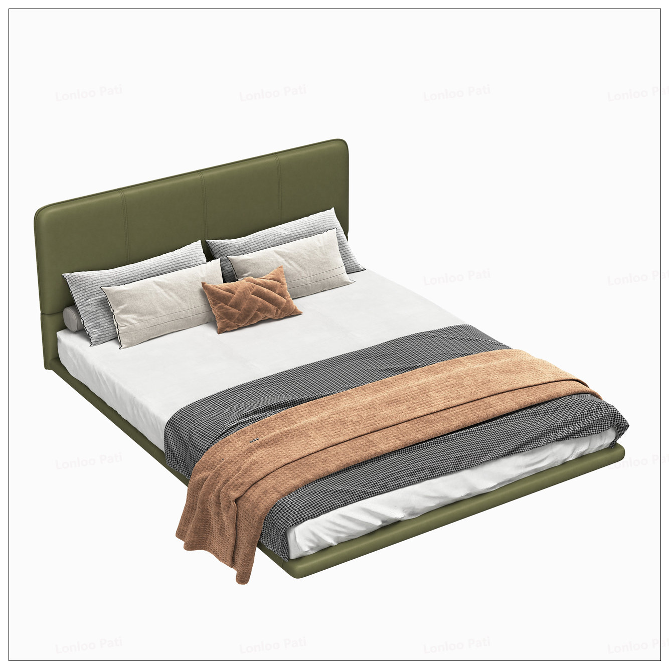 Latitude Run® Full Size Floating LED Light Bed Frame | Wayfair