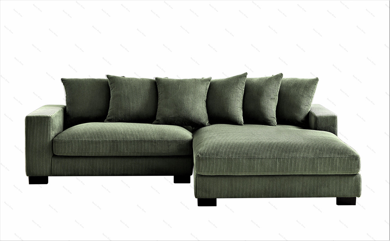 Latitude Run® Luxe Oversized Two-Piece Right Facing Sectional Couches ...