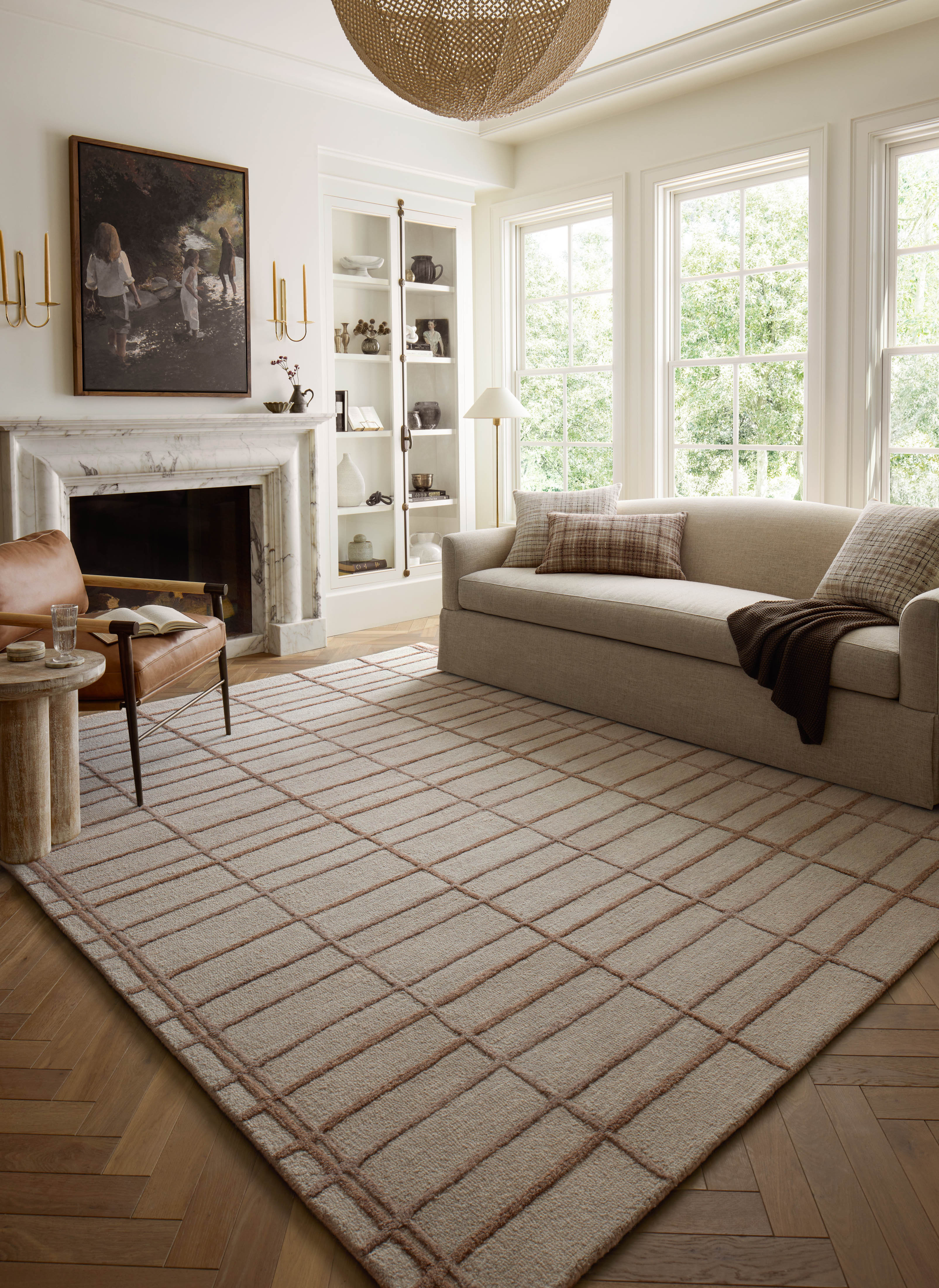 Chris Loves Julia x Loloi Bradley Rose / Blush Area Rug & Reviews - Wayfair Canada