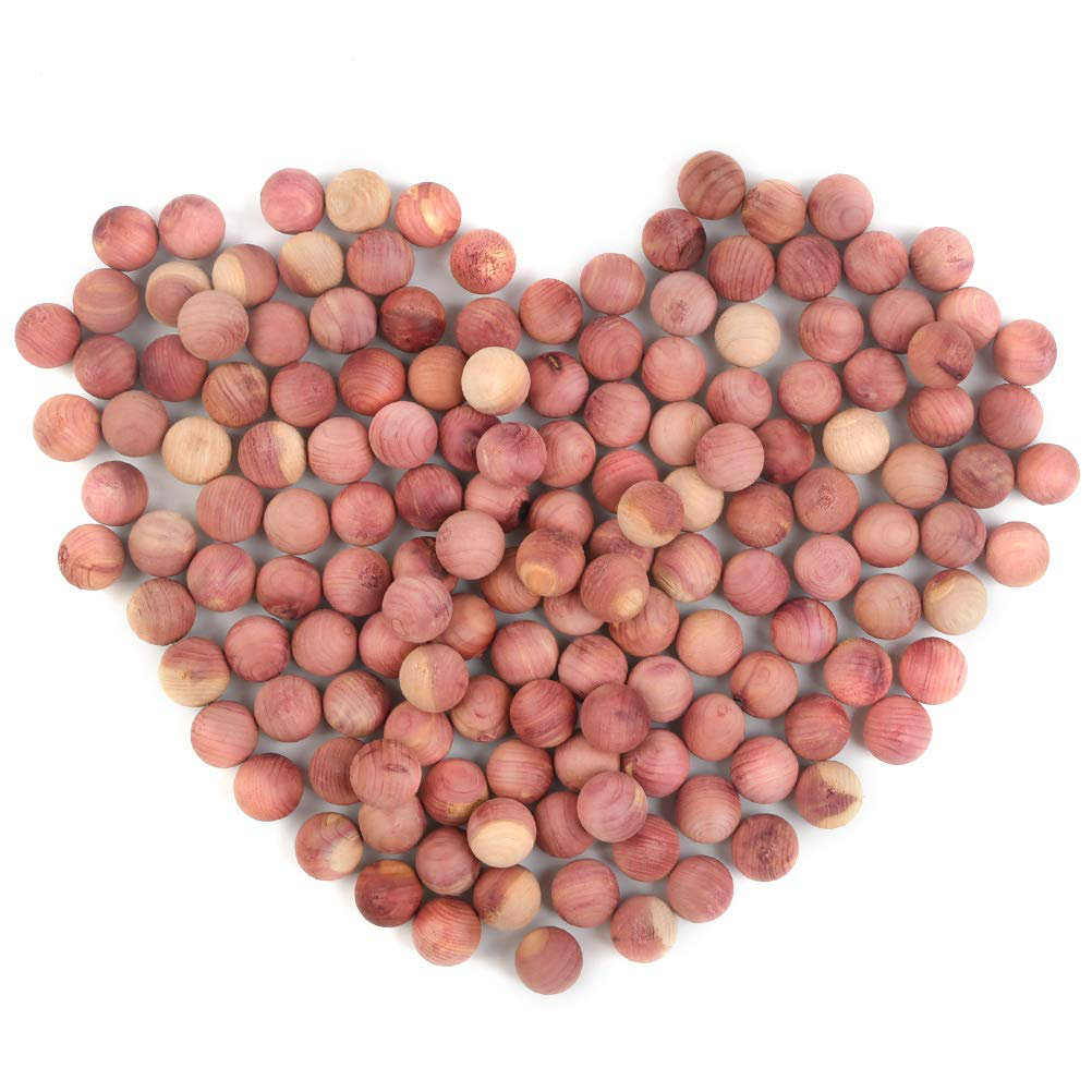 Symple Stuff 150 Cedar Wood Blocks, Natural Scented Cedar Wood, Scented ...