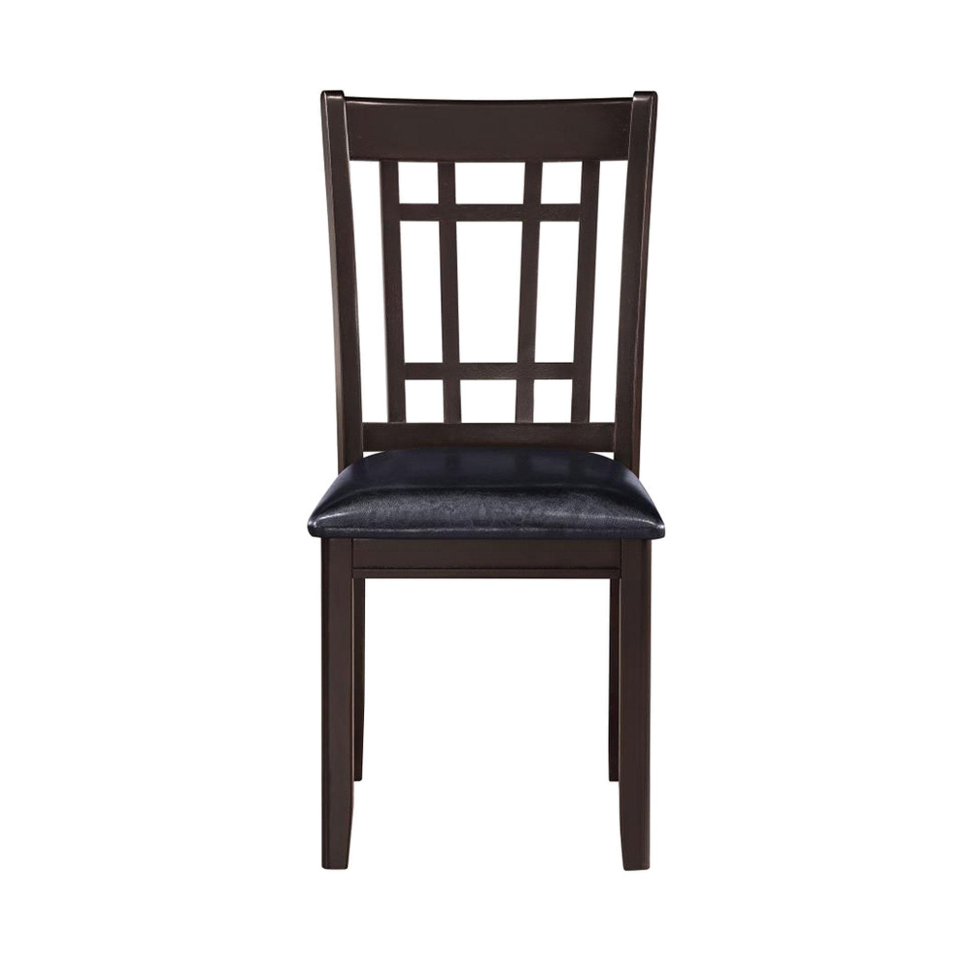 Red Barrel Studio® Of 2, Transitional Design, Dining Side Chairs, Black ...