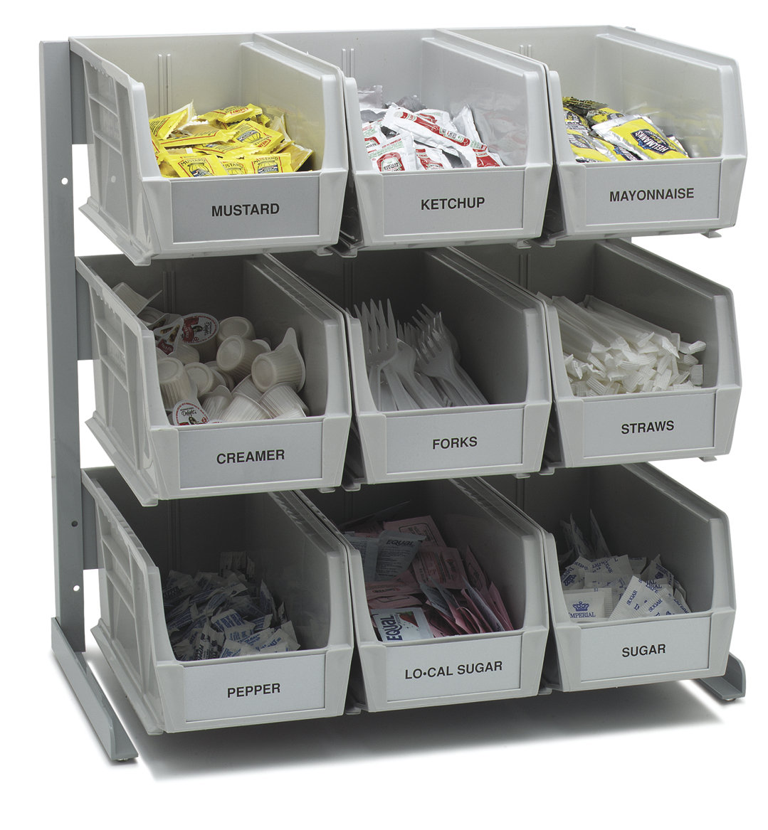 Carlisle Food Service Products Container Packet 18" H Three Shelf ...