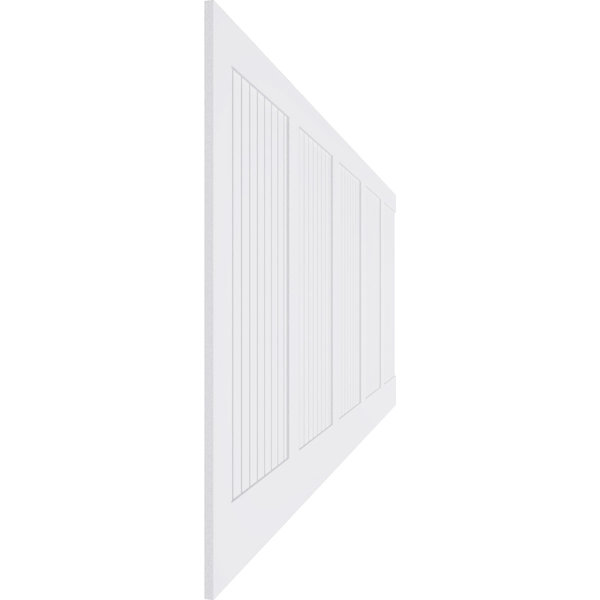 PCI Enterprises H 94.5'' W x 0.625'' D Plastic Wainscot Paneling Kit ...