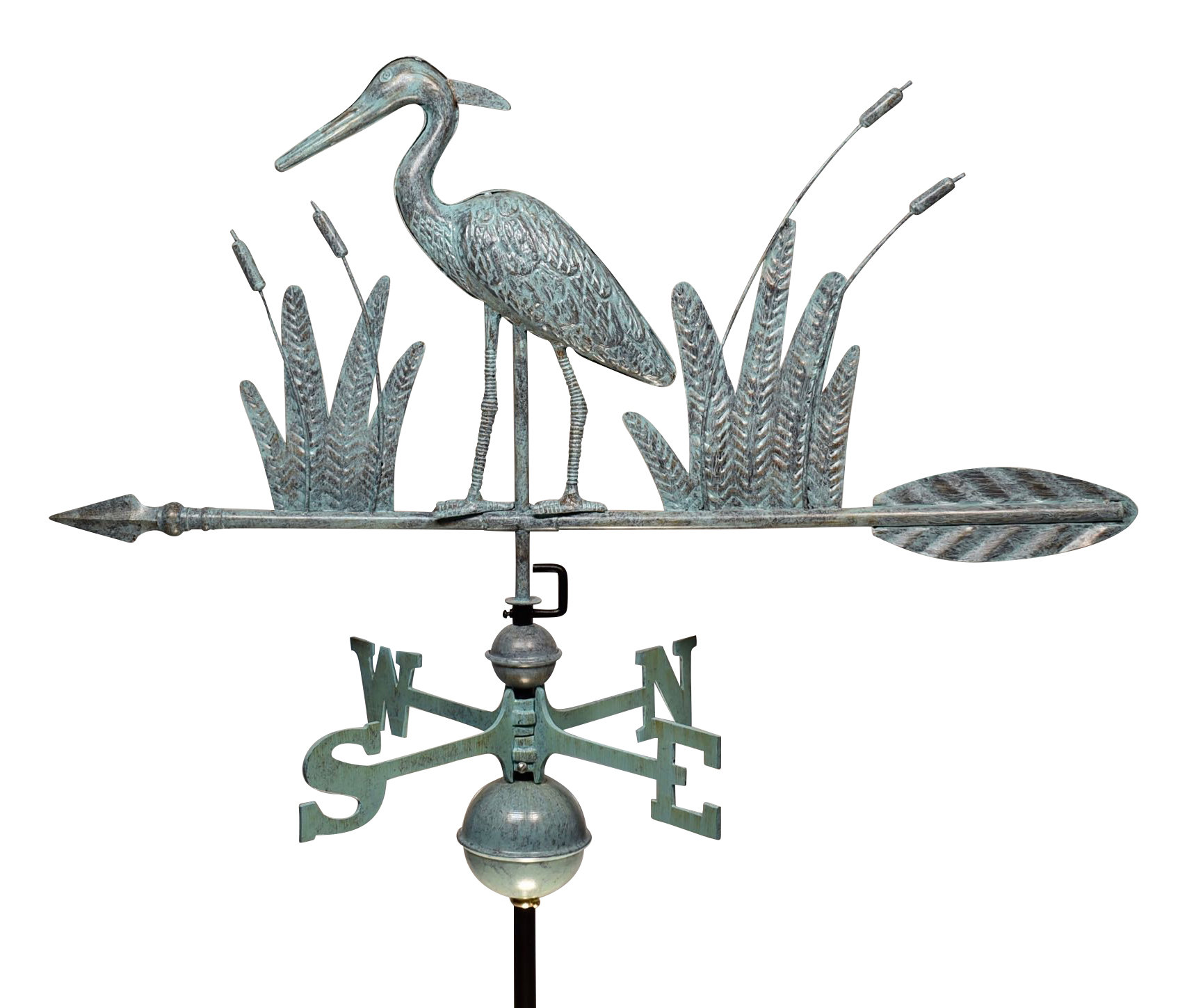 Dalvento, LLC Standing Heron Weathervane | Wayfair