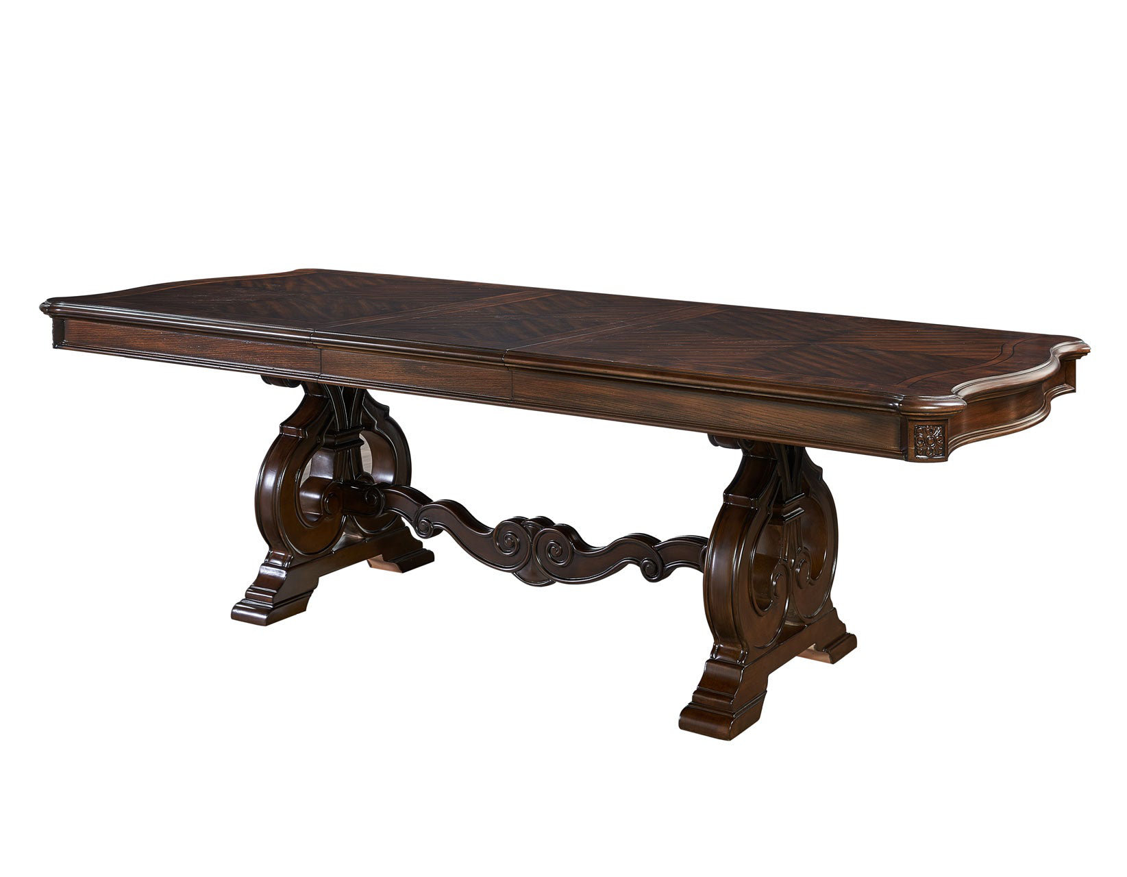Bloomsbury Market Royale 76-96 inch Table with 20 inch Leaf | Wayfair