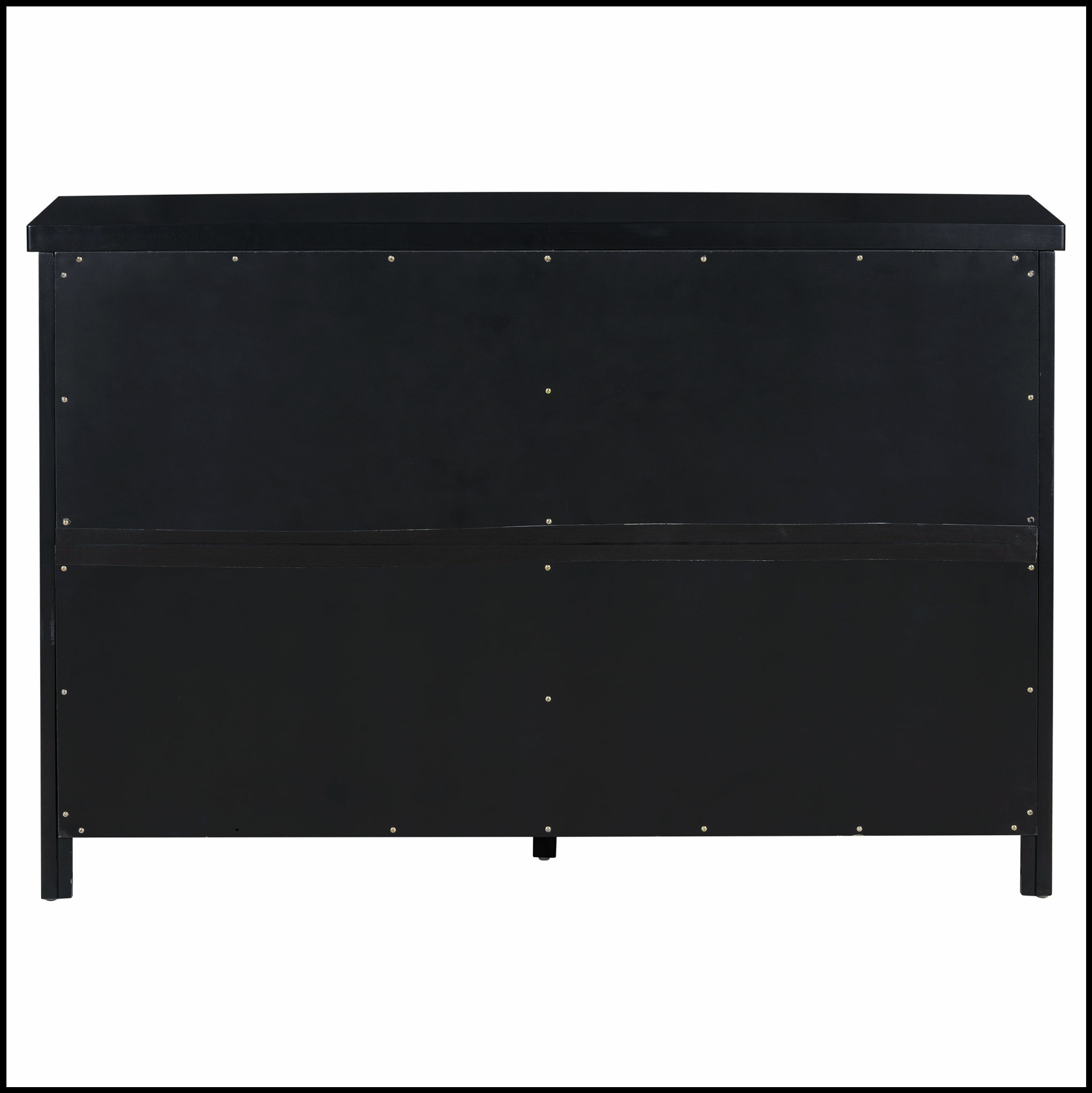 Dakota Fields 4-Door Storage Sideboard with Adjustable Shelves and ...
