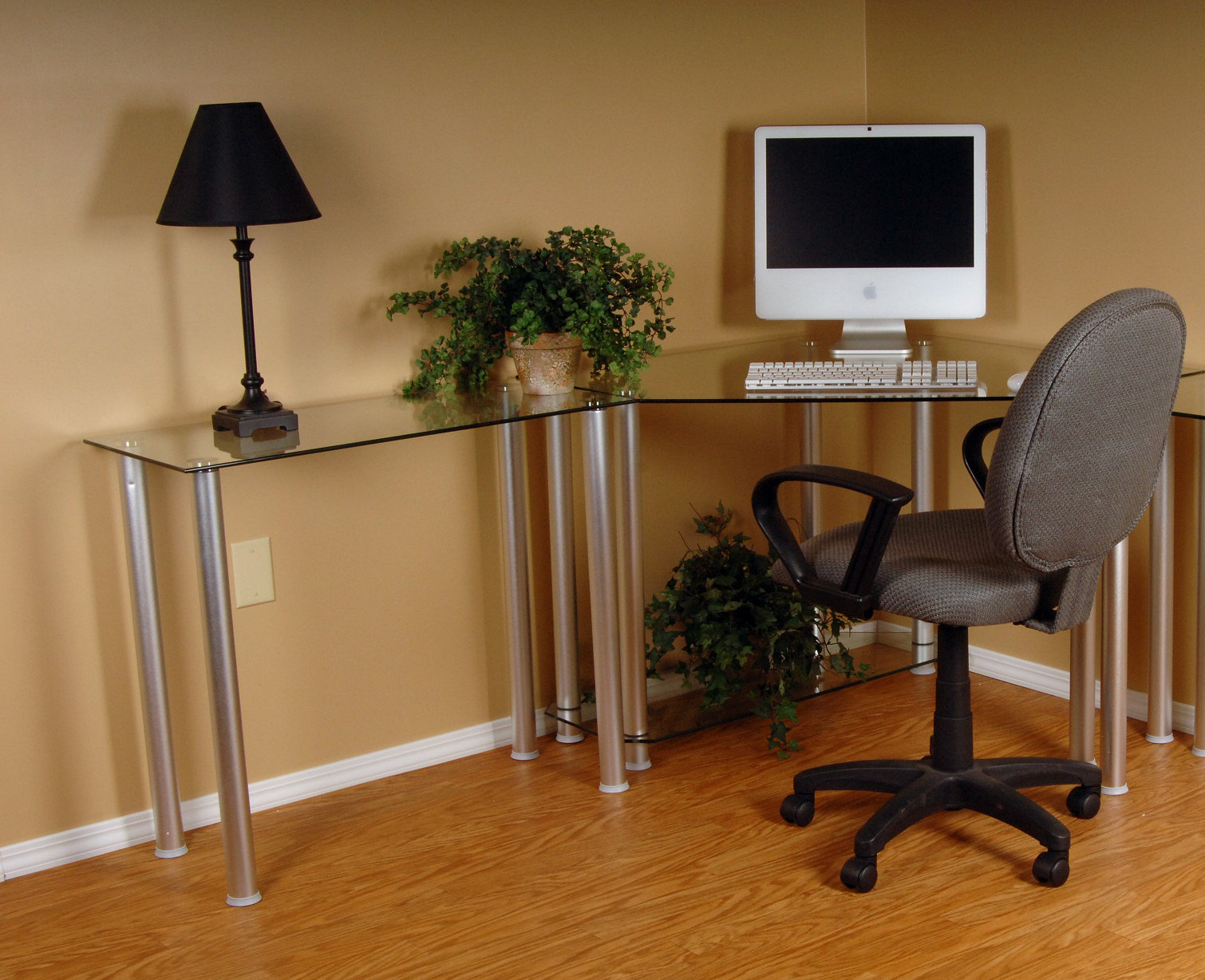 RTA Home And Office Corner Computer Desk with Modular Extension ...