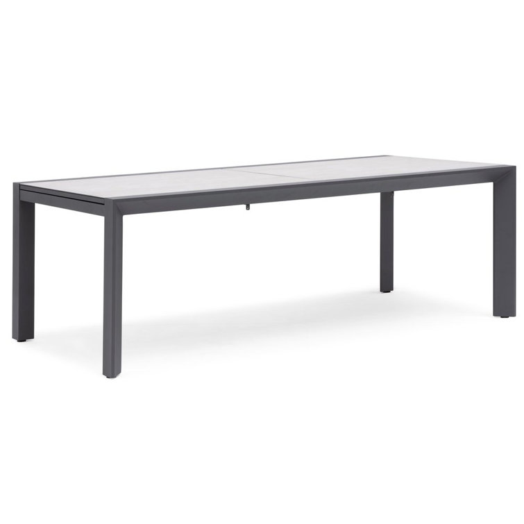 Ebern Designs Mozell Rectangular 220Cm L Outdoor Dining Table | Wayfair ...
