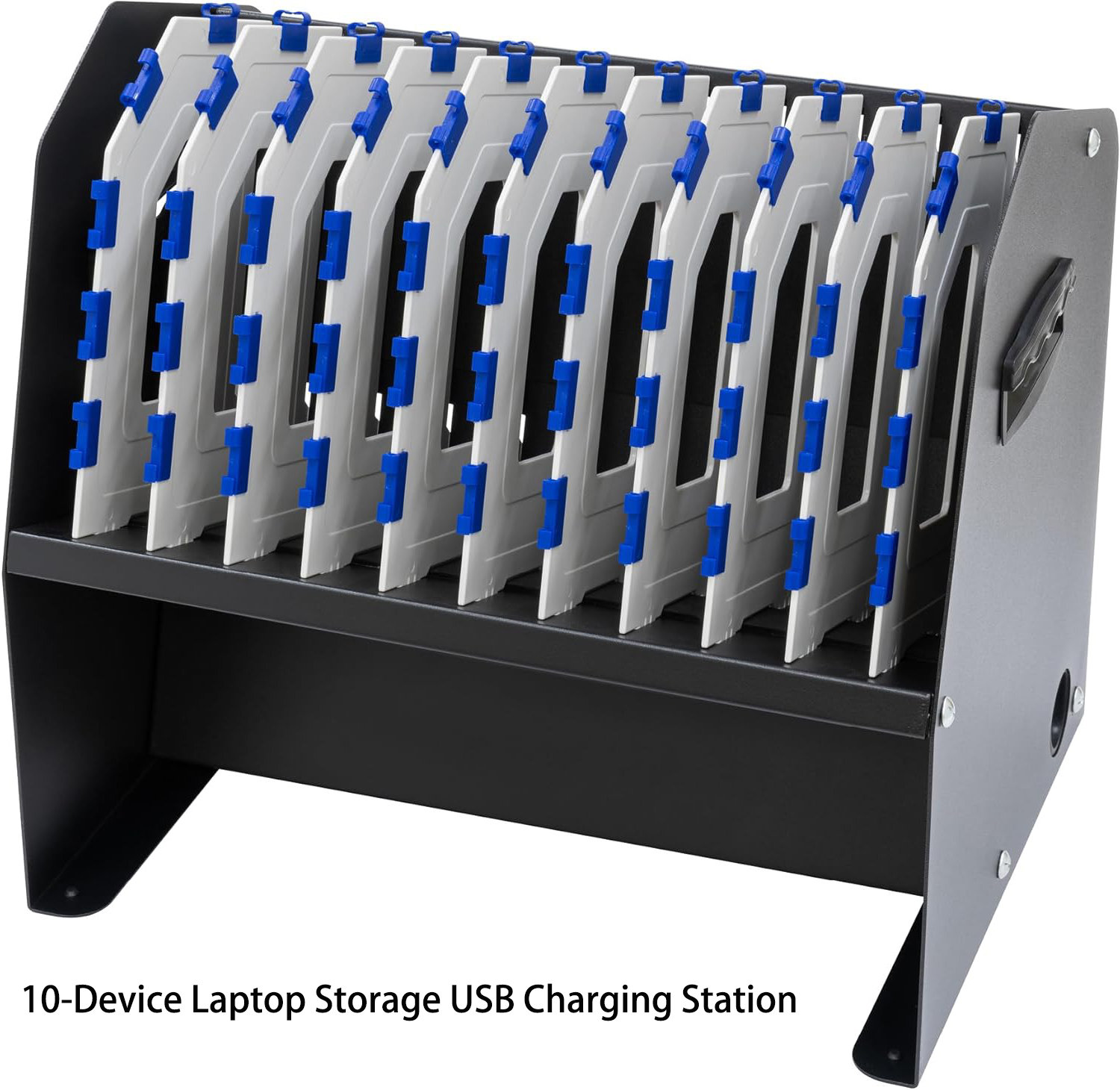 MODVAT Black 10-Device Laptop Storage USB Charging Station - Wayfair Canada