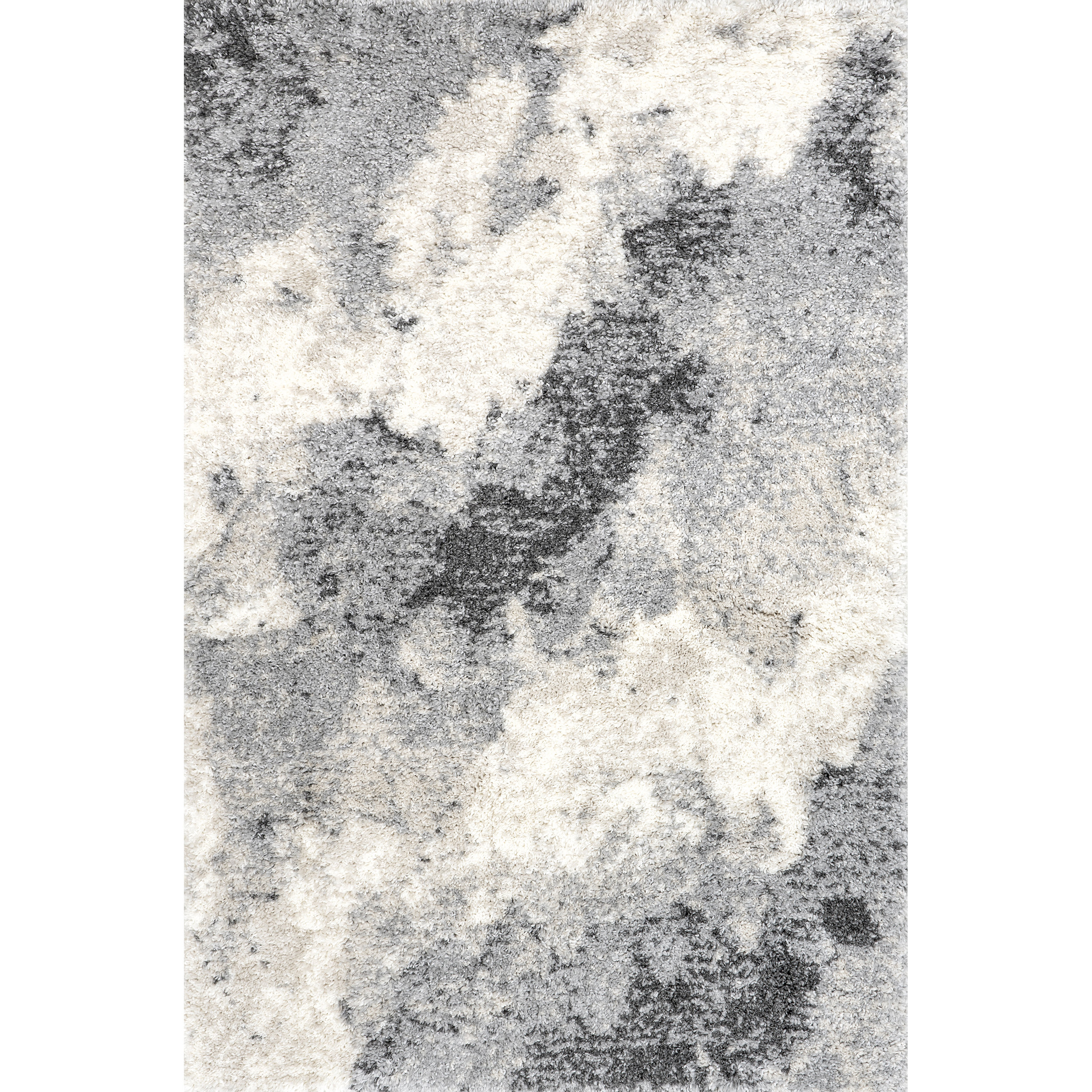 Orren Ellis Sidonie Abstract Clouds Shag Area Rug & Reviews | Wayfair