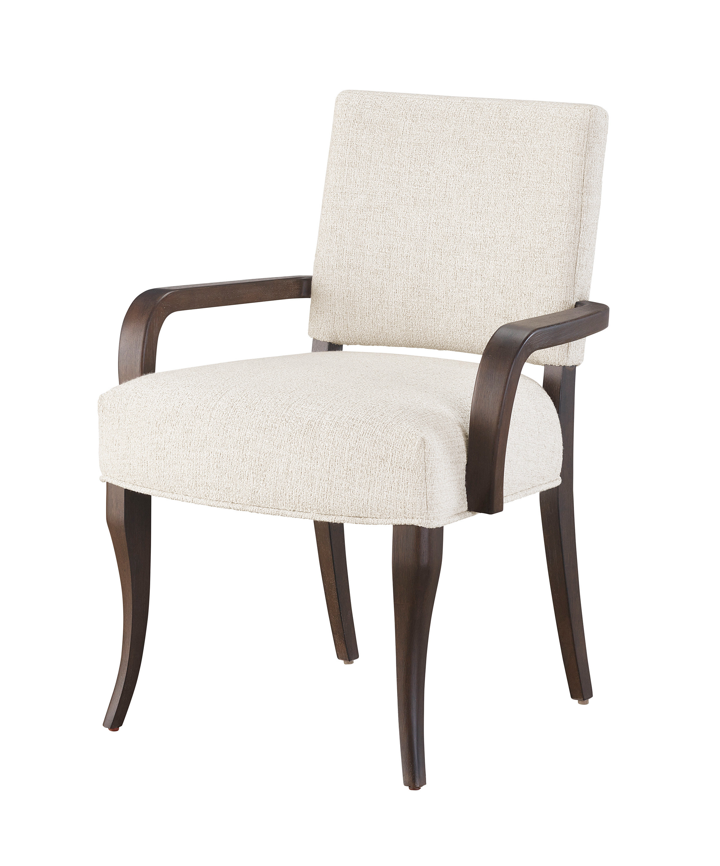 Universal Furniture Arcata Arm Chair in Creamy White | Perigold