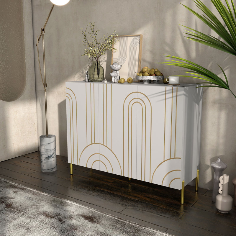 Willa Arlo™ Interiors Parkey 48.07" Wide Sideboard & Reviews | Wayfair