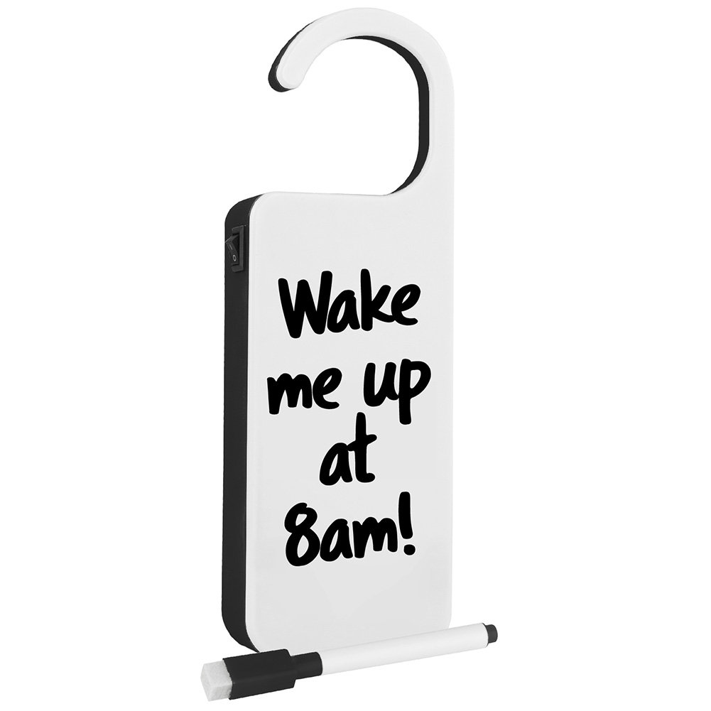 Vandue Corporation Home LED Light up Door Hanger with Dry Erase Marker ...