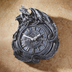 Design Toscano Penhurst Dragon Wall Clock & Reviews | Wayfair