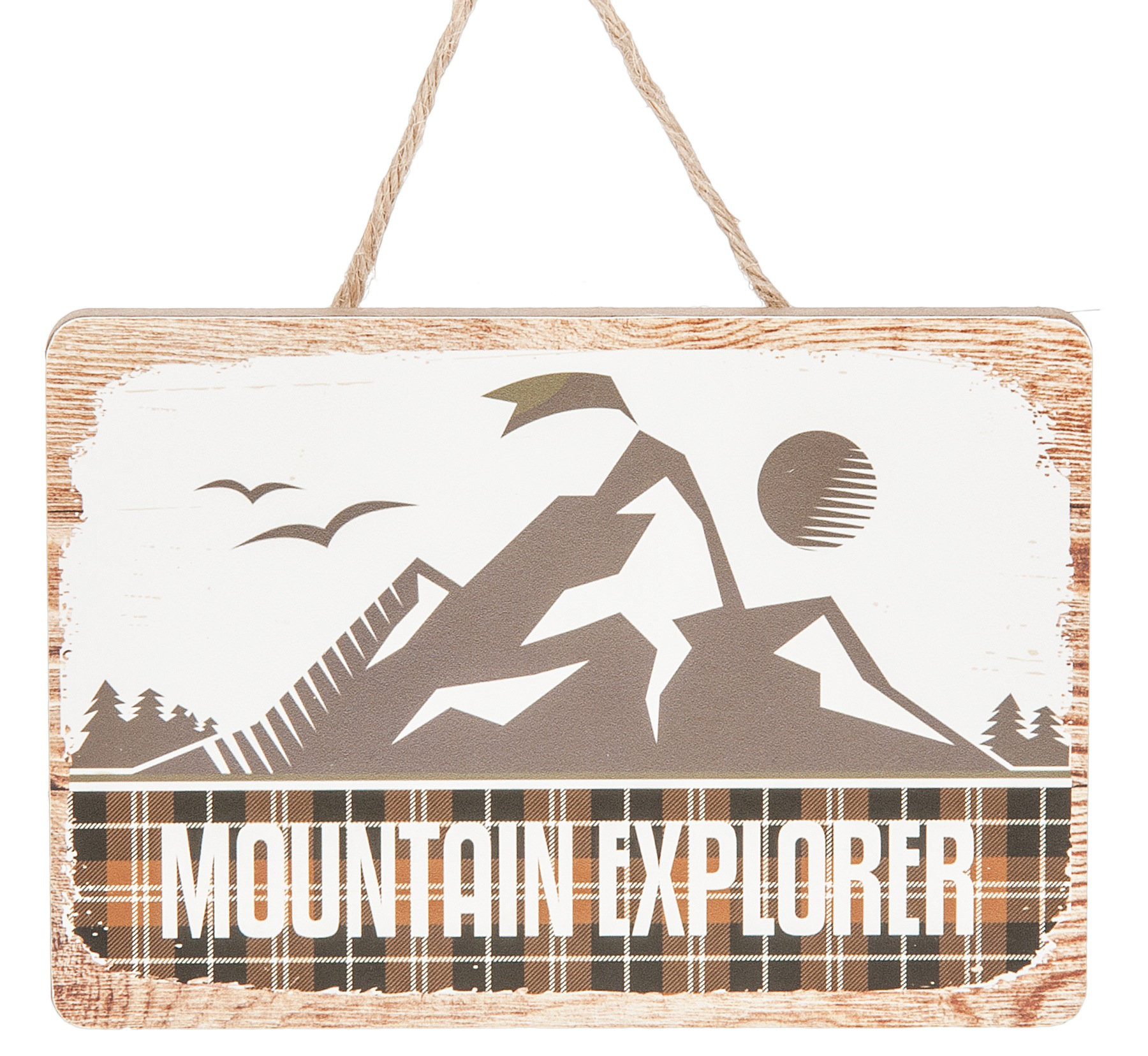 The Holiday Aisle® Mountain Explorer Hanging Figurine Ornament | Wayfair