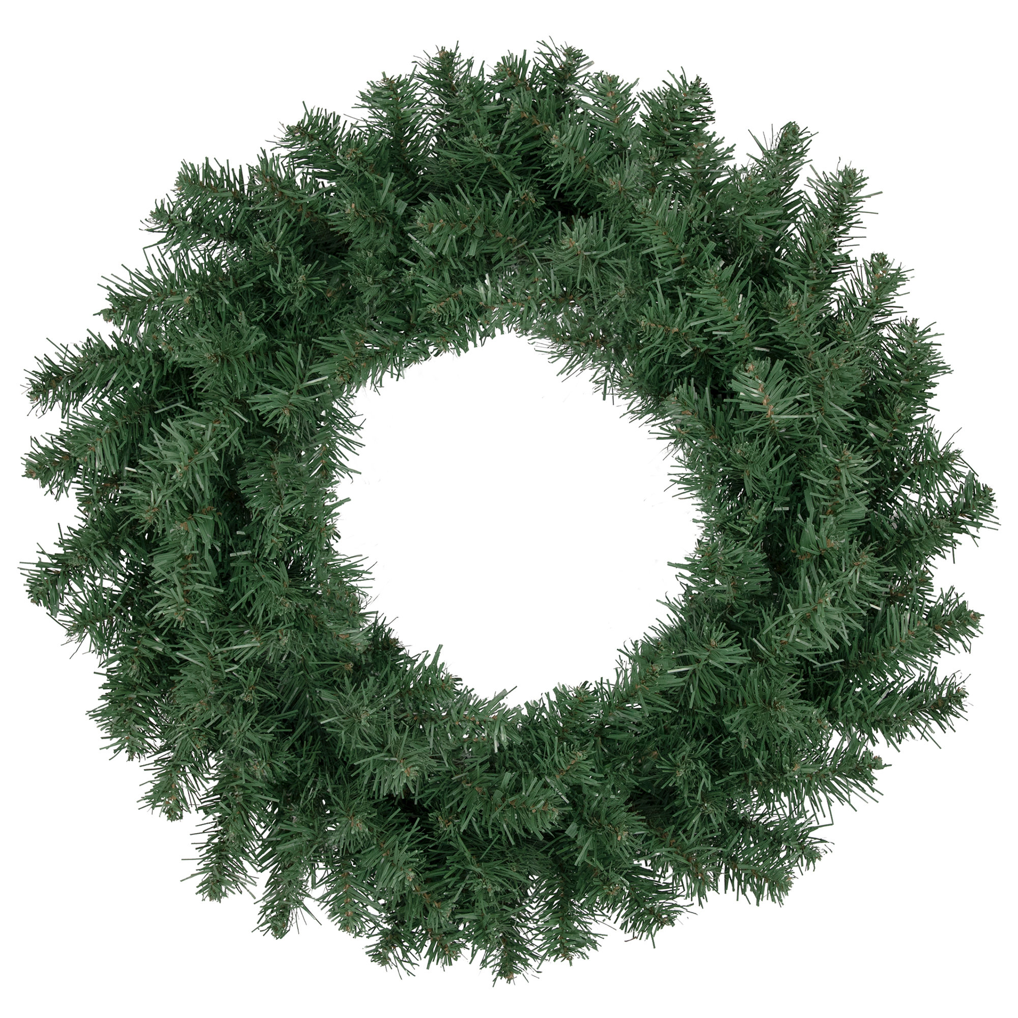 Northlight Seasonal Traditional Pine Artificial Christmas Wreath - 24 ...