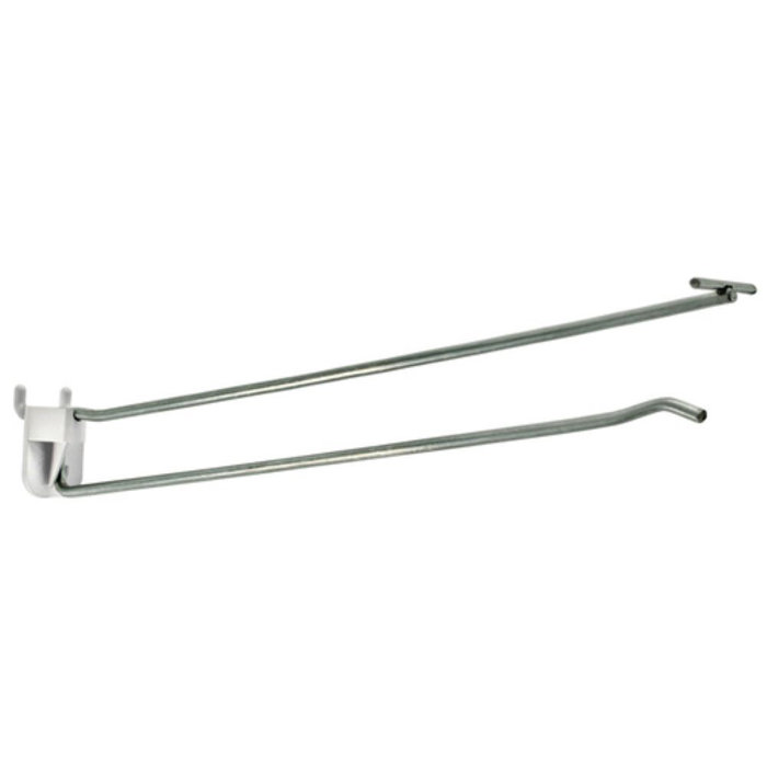 Azar Displays 12" Metal Wire Flip Scan Plastic Quick Back Hook: 0.212 ...