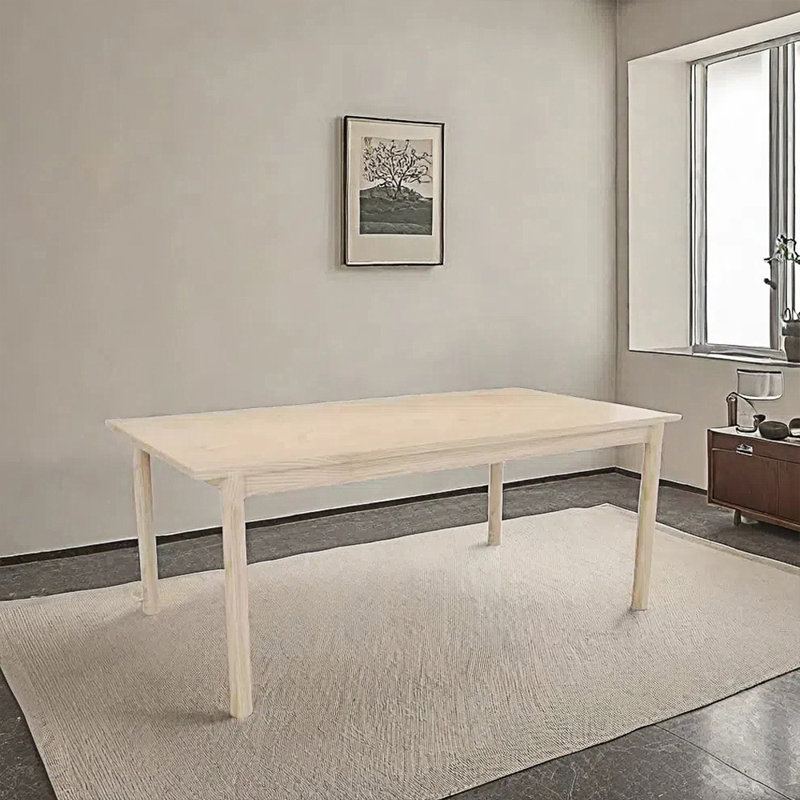 HomeLuxea Modern Nordic solid wood dining table | Wayfair
