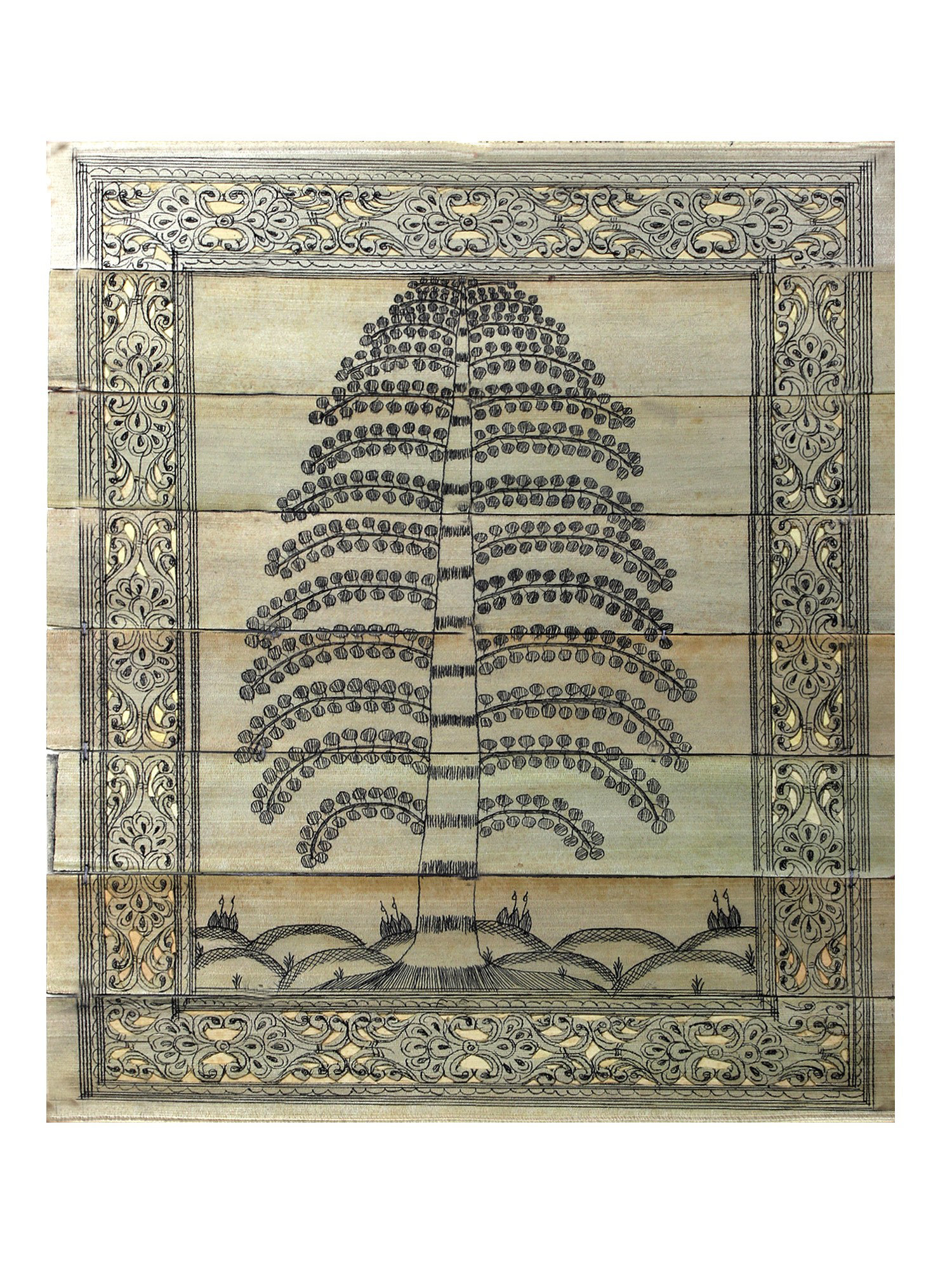 Lark Manor™ Tree Series 63 | Patta Painting From Odisha | Wayfair