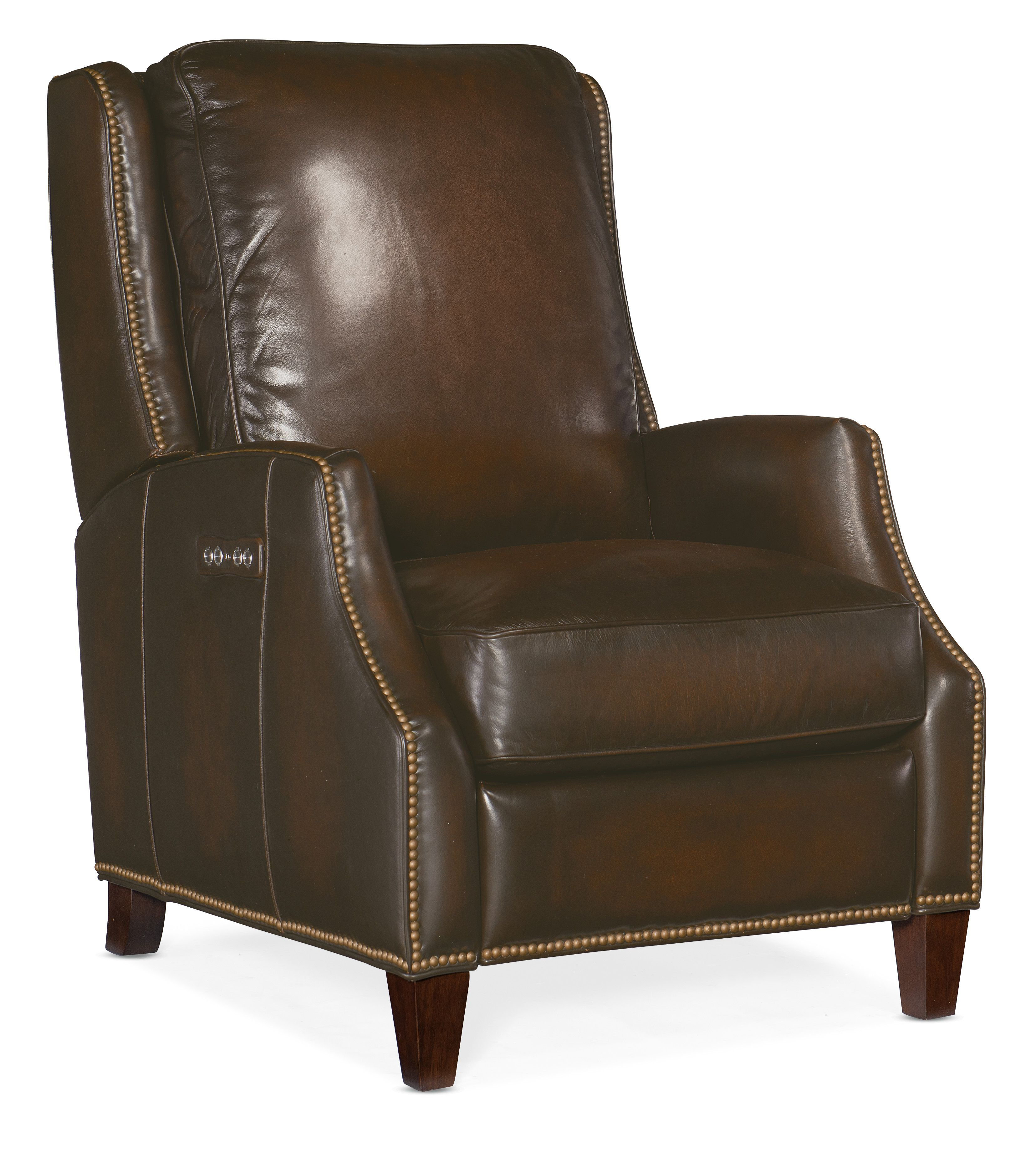 Loon Peak® Aslee Leather Recliner | Wayfair