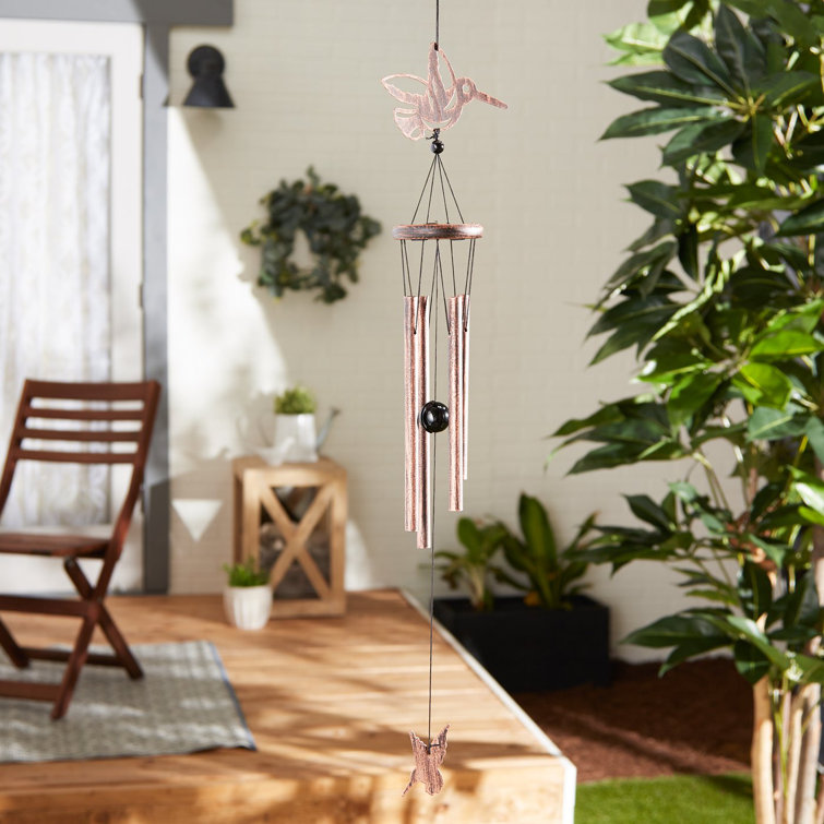 August Grove® Kailani Weather Resistant Animals Wind Chime & Reviews ...