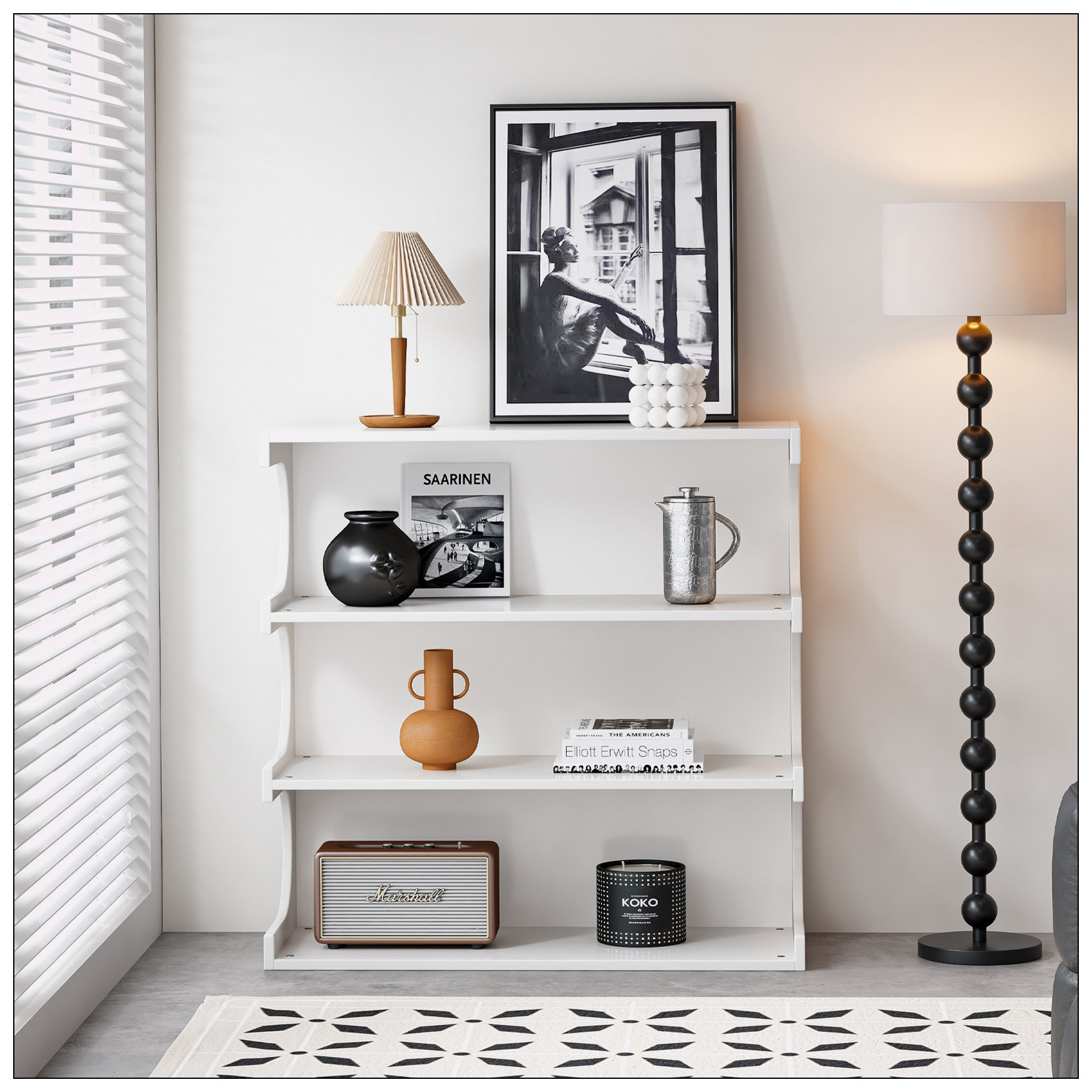 Ivy Bronx Larrey Bookcase | Wayfair