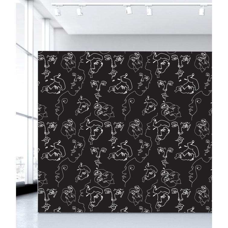 Olivia + Poppy Lets Face Abstract Roll | Wayfair