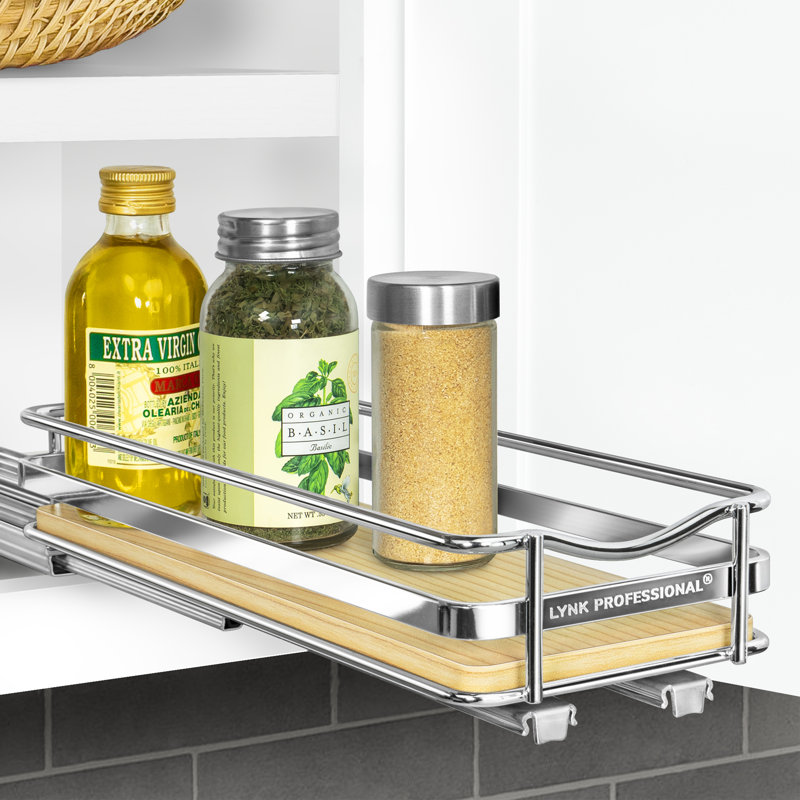 LYNK PROFESSIONAL Élite Pull Out Spice Rack Organizer for Inside ...