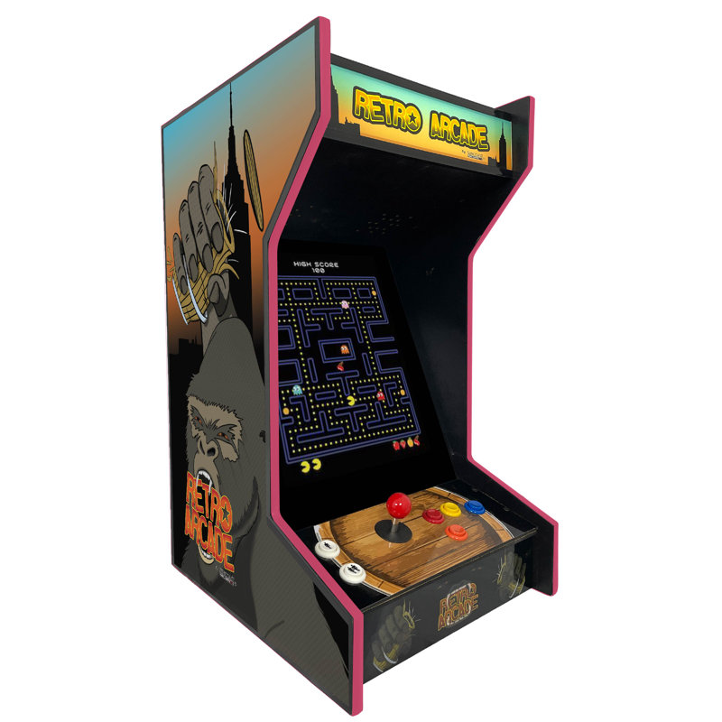 Suncoast Arcade Tabletop Arcade Machine with 19" Monitor and 516 Retro ...