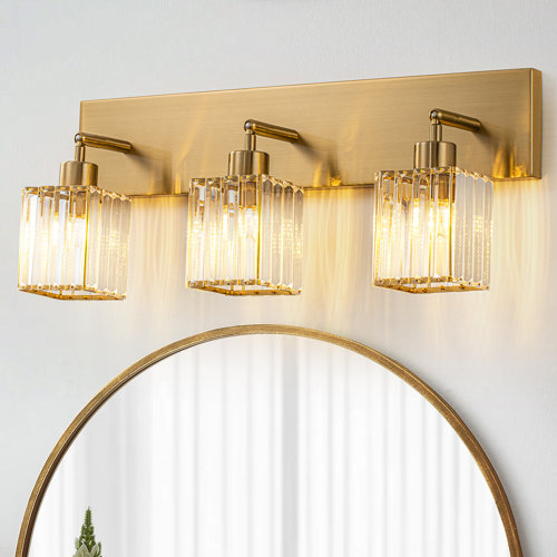 3 Light Vanity Light Bathroom Vanity Lighting You'll Love | Wayfair
