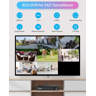 ZOSI 8CH DVR Security Camera System with 1TB HDD 1080P Outdoor Cameras ...