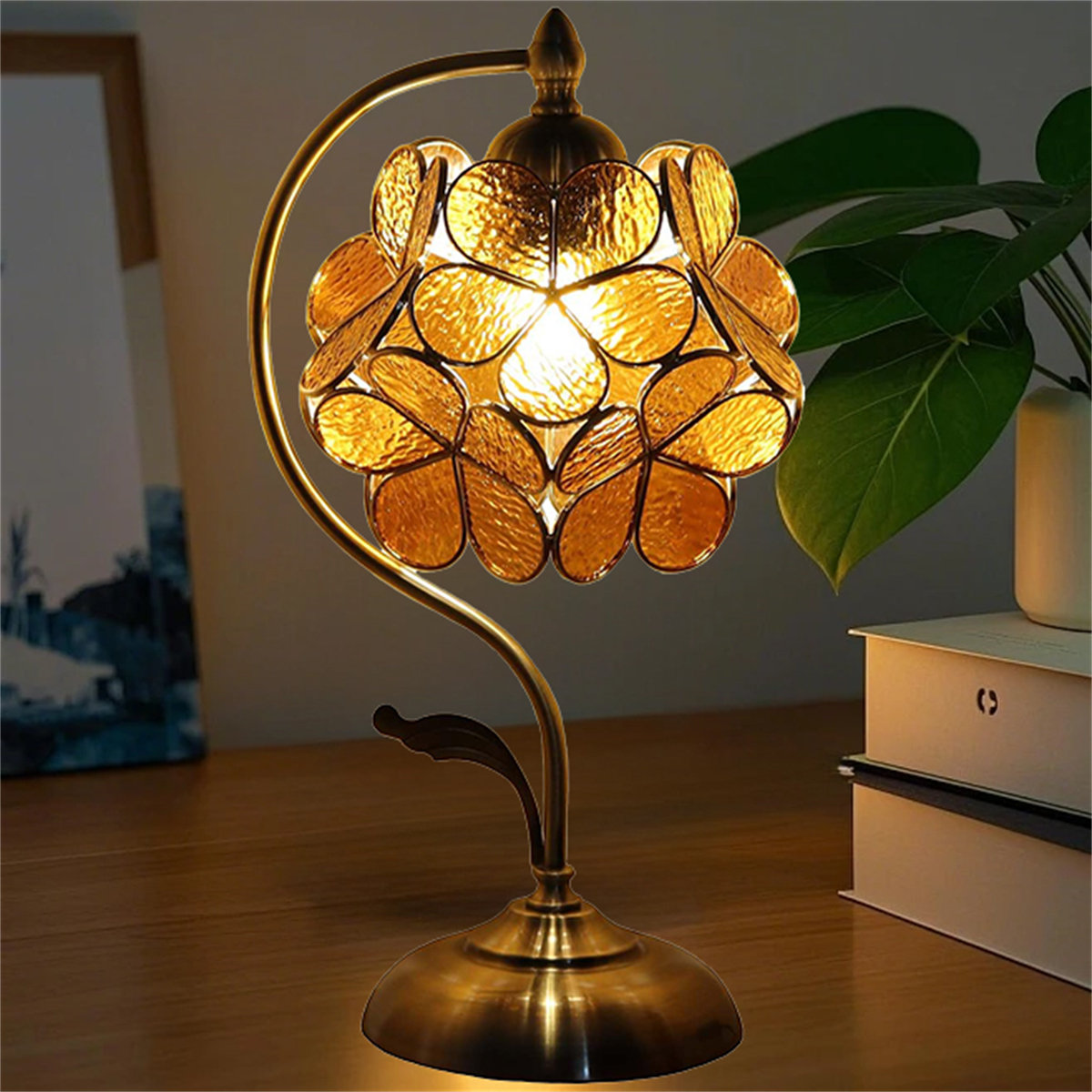 Rosdorf Park Petal Table Lamp - Elegant Home Decoration - Wayfair Canada