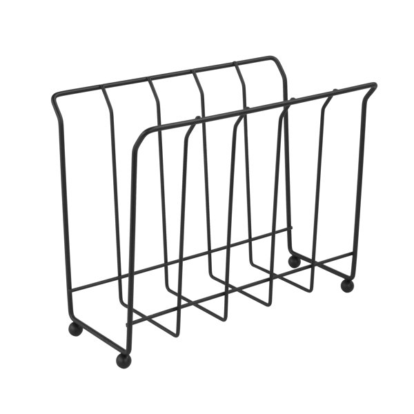 Ebern Designs Sarjaha Wire Magazine Rack & Reviews | Wayfair
