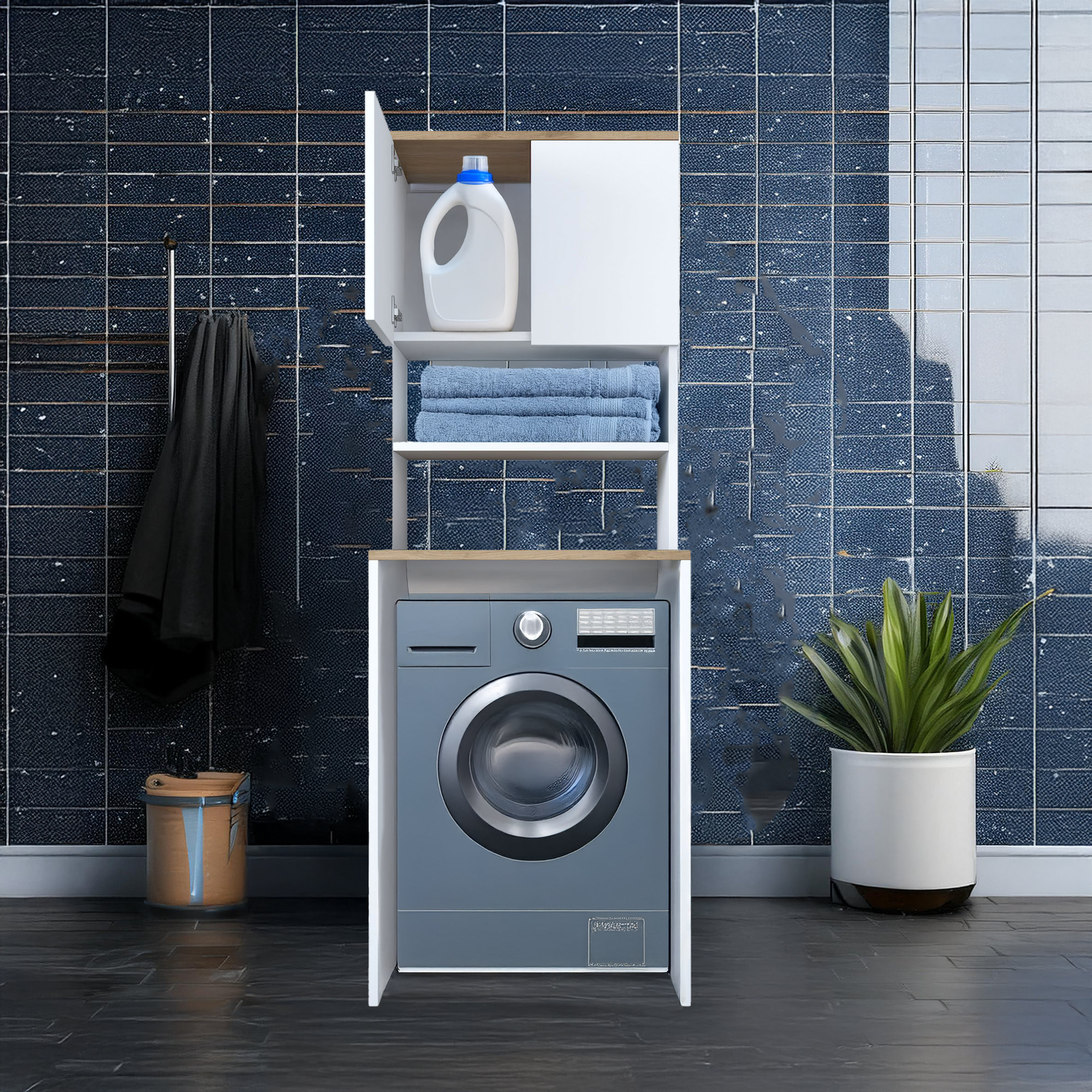 Hokku Designs Washing Machine Cabinet | Wayfair