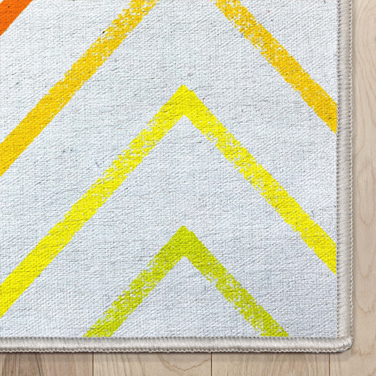 Well Woven Crayola Zig Zag Chevron Multicolor Area Rug | Wayfair