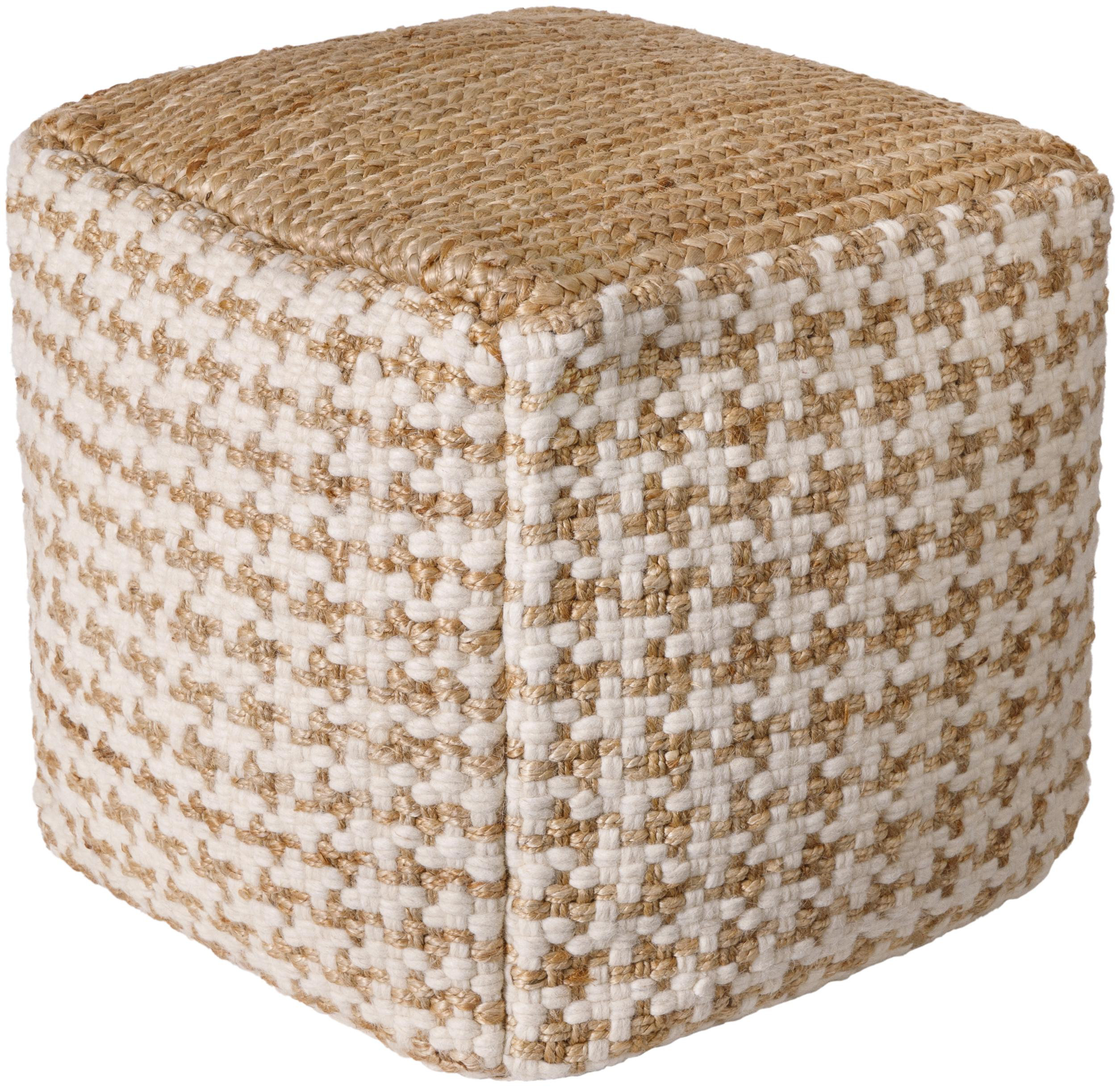 Rosecliff Heights Brutton Upholstered Ottoman | Wayfair